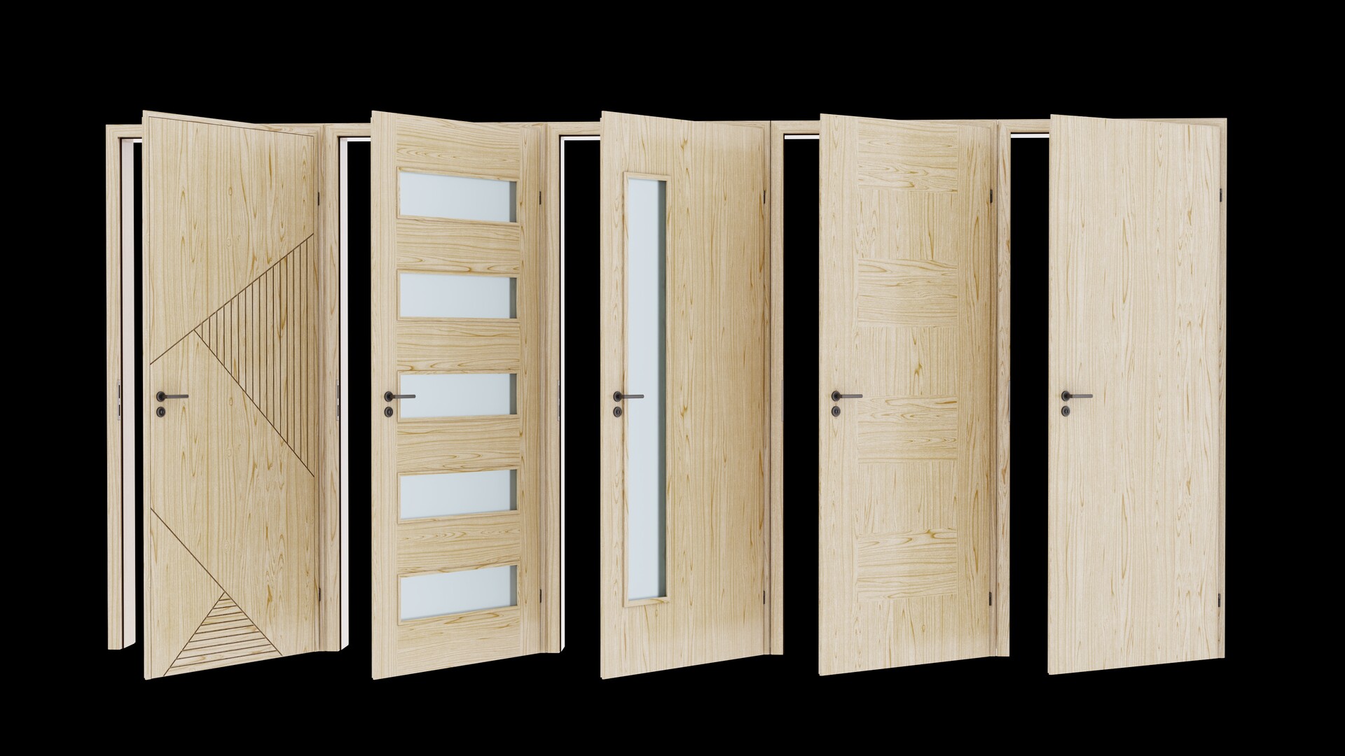 ArtStation - Interior Doors (Asset)