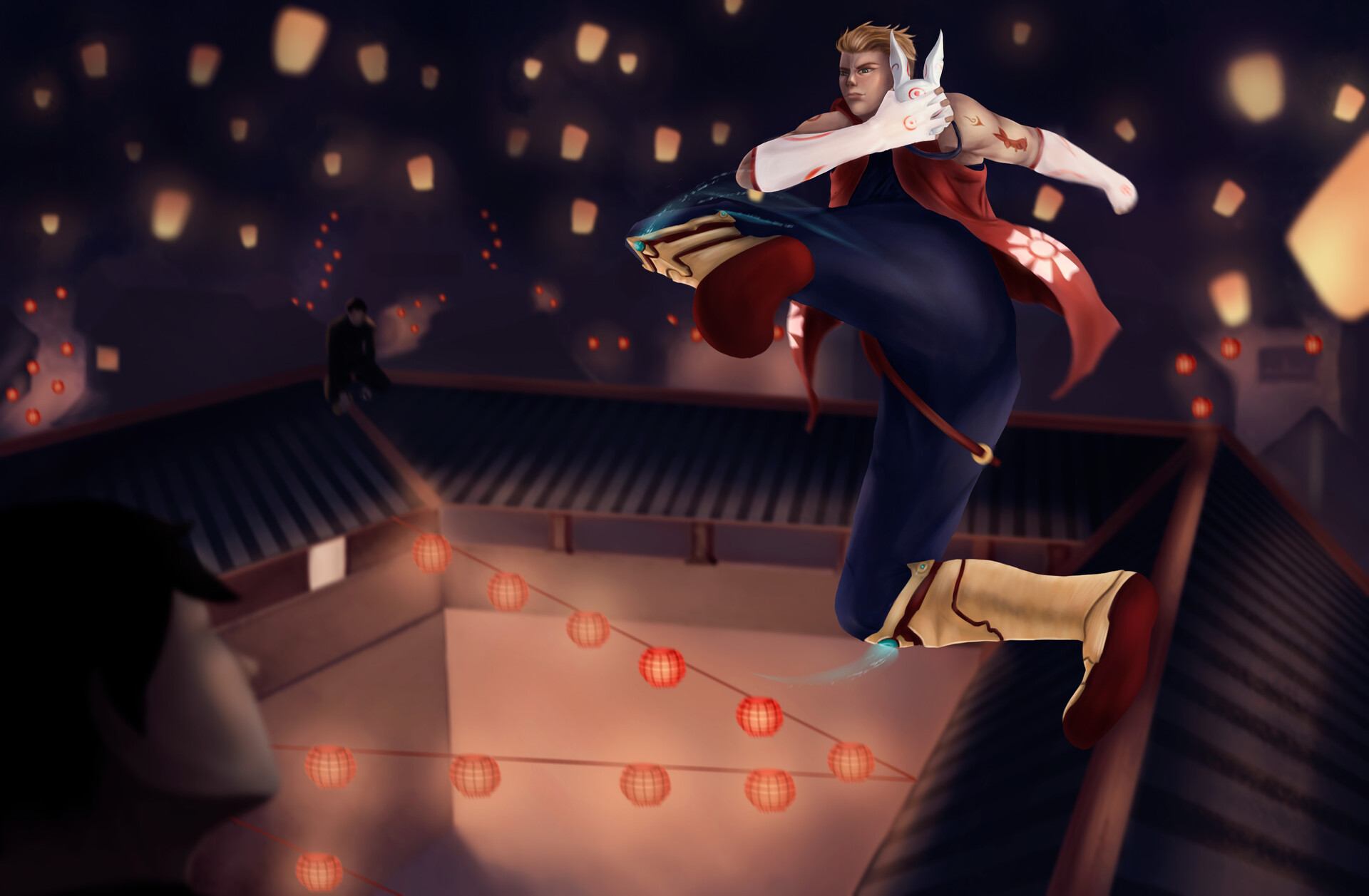 ArtStation - Zakis the moon fighter