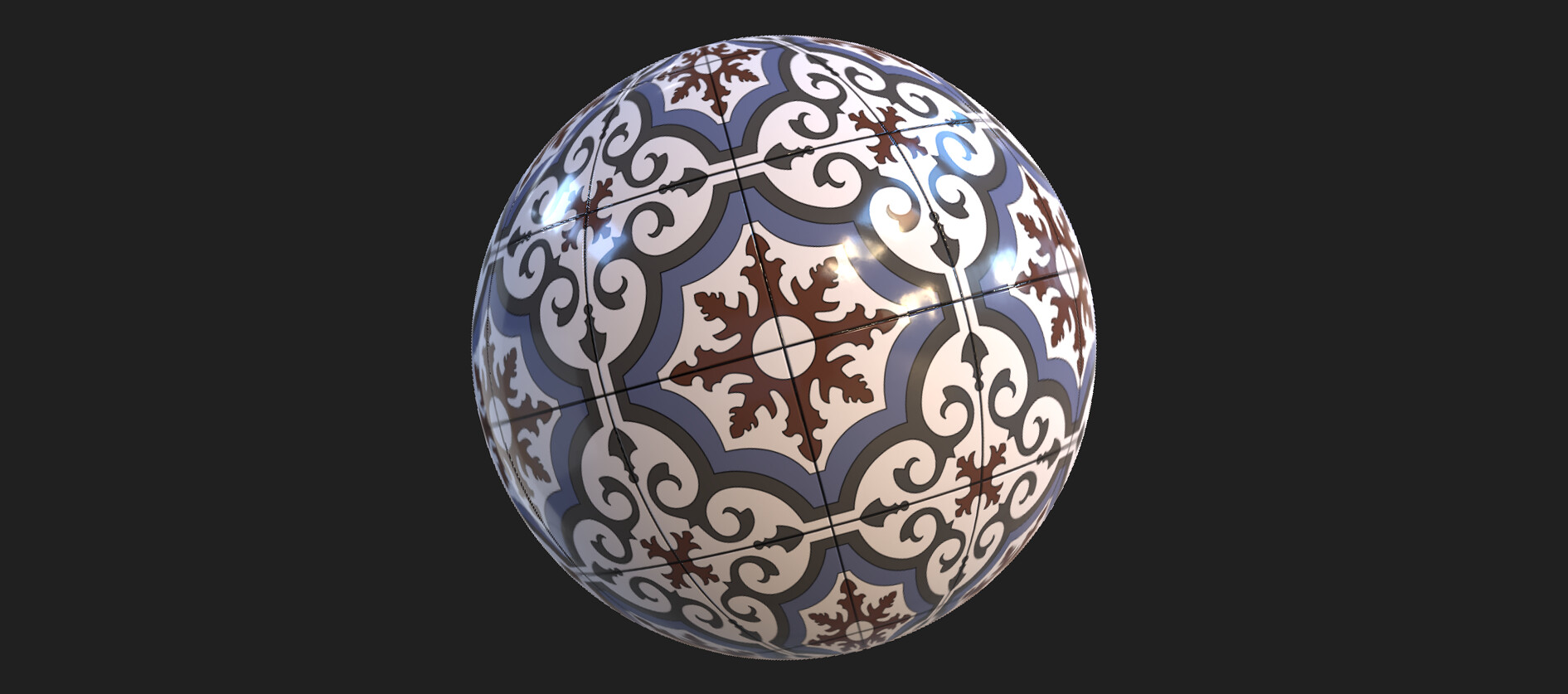 ArtStation - Traditional Ceramic Tile Material