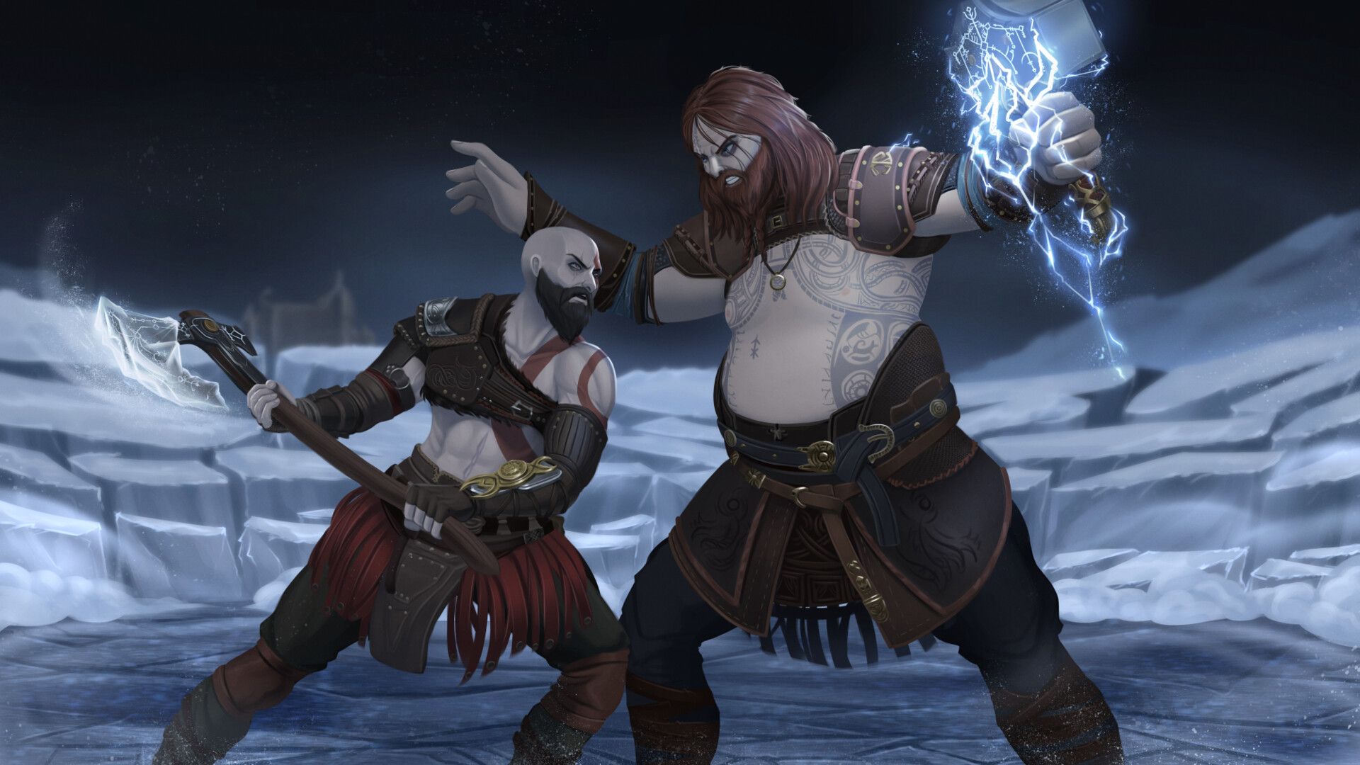 ArtStation - GOD OF WAR RAGNAROK