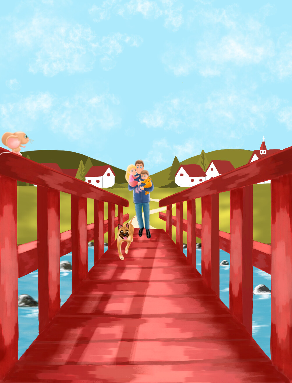 ArtStation - Crossing The Bridge