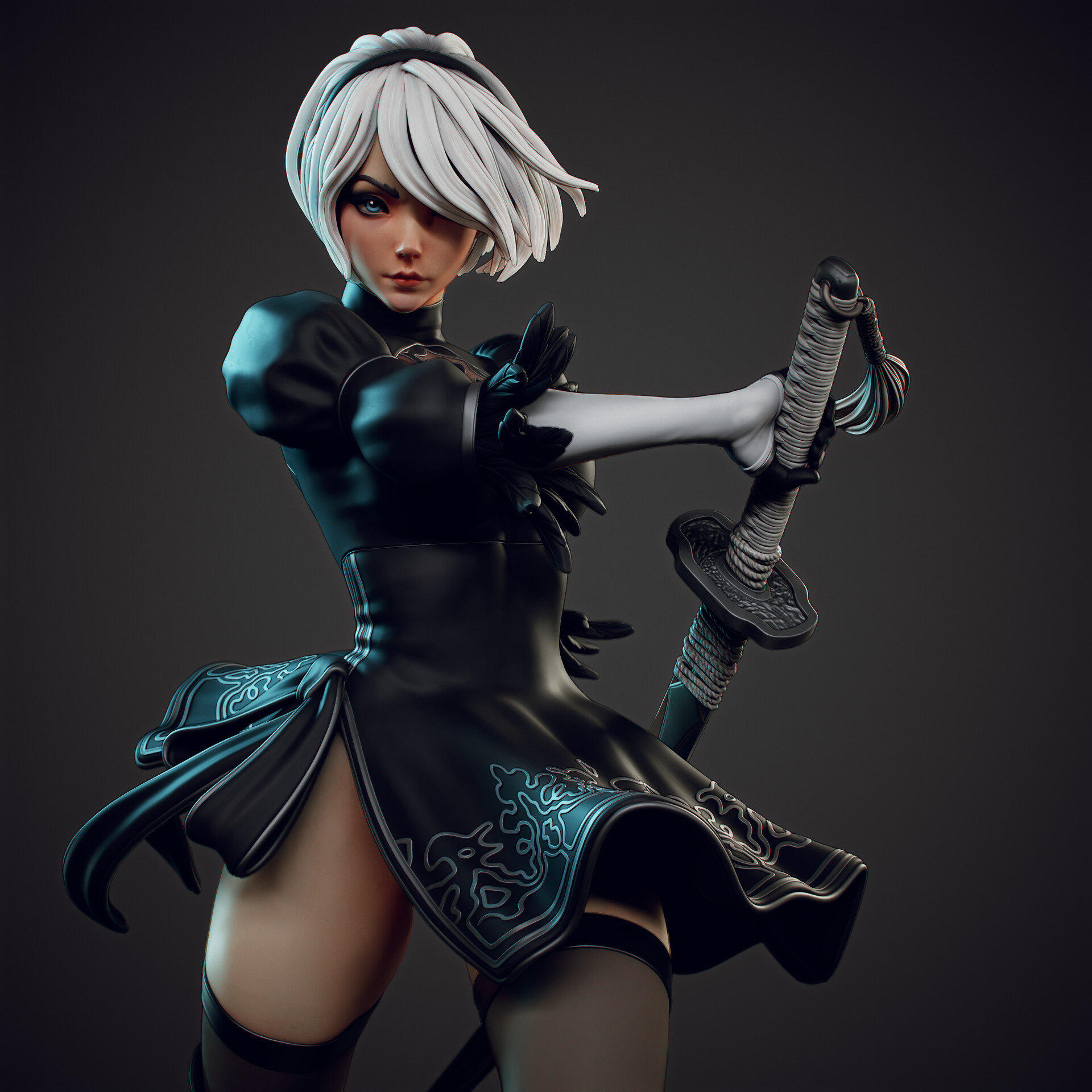 ArtStation - 2B