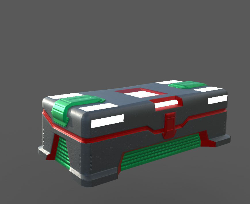 ArtStation - Crate Texture Exercise