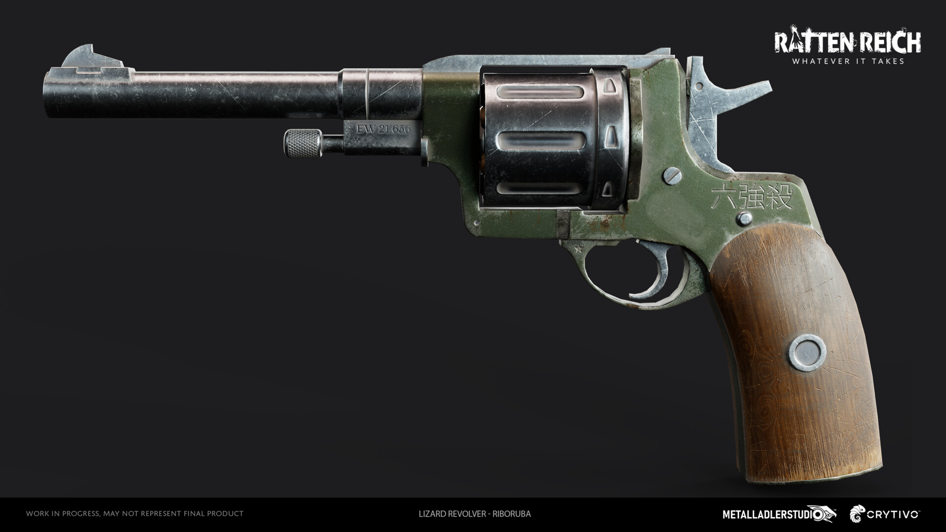 METALLADLERSTUDIO LLC - Pistol-revolver RIBORUBA . Used throughout the ...