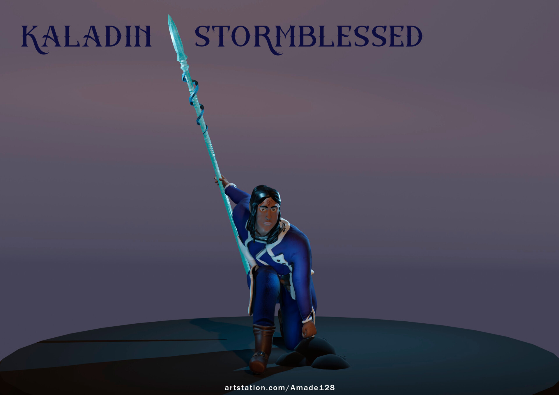 ArtStation - Kaladin Stormblessed Character