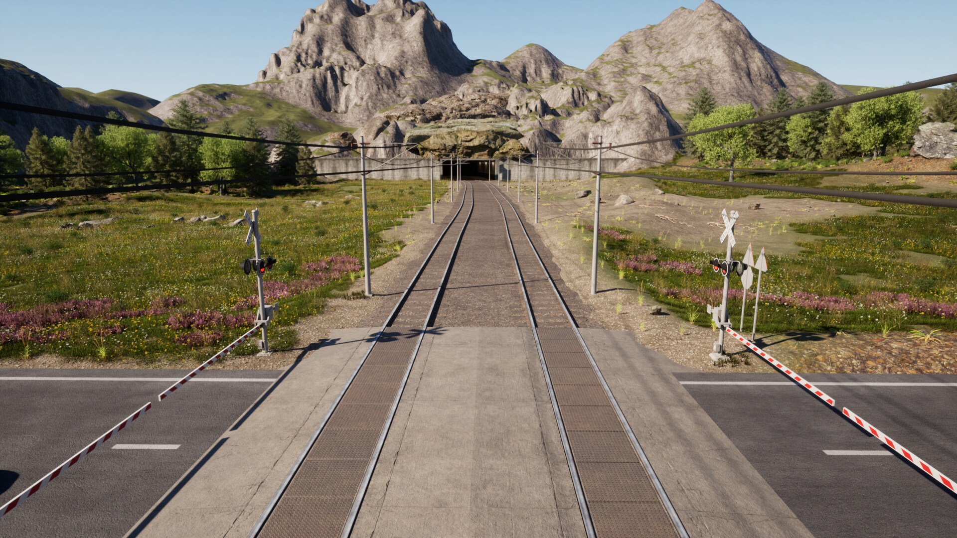 Burak YALIN - Railroad Crossing Props