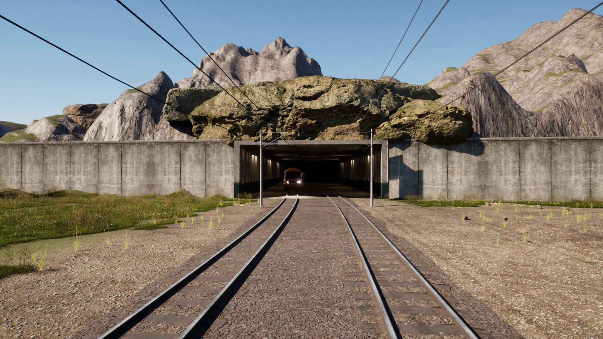 Burak YALIN - Railroad Crossing Props