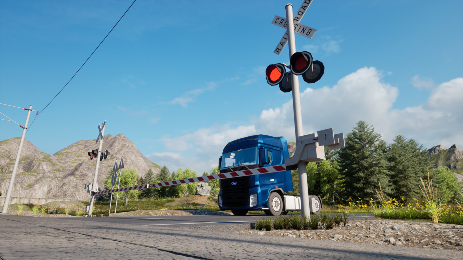 Burak YALIN - Railroad Crossing Props