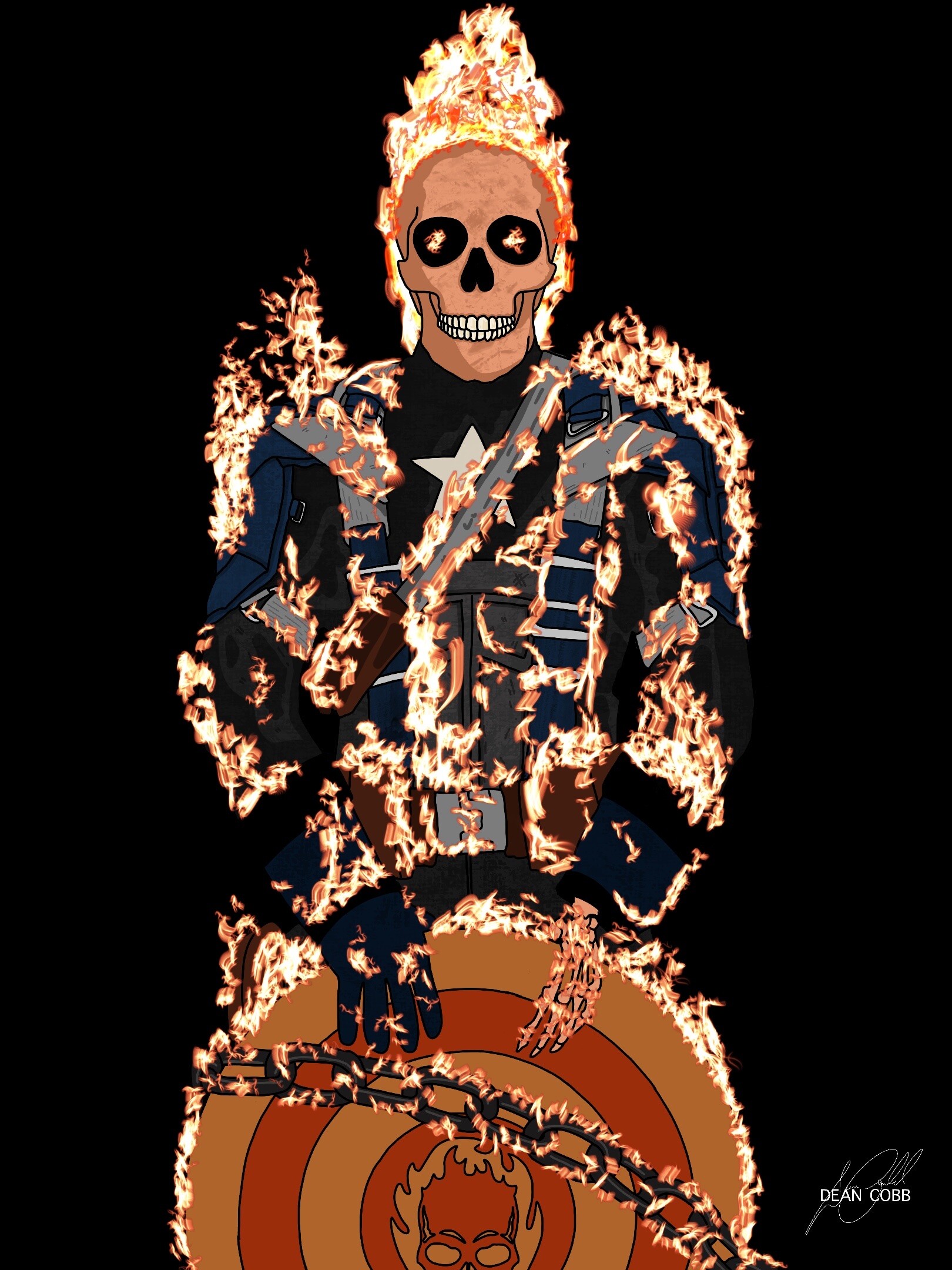 ArtStation - Captain Ghost Rider