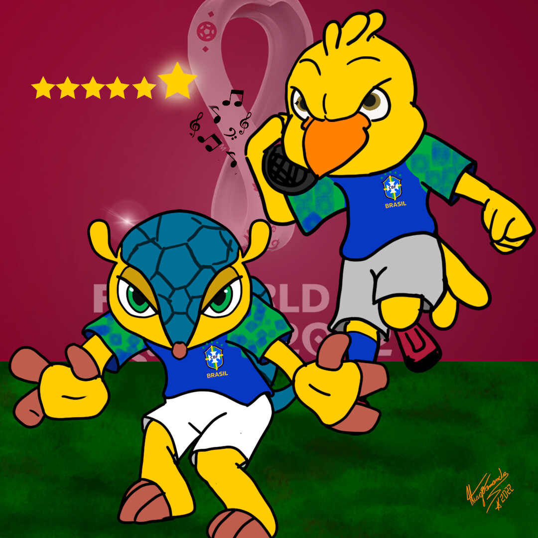 ArtStation - Mascotes Brasil