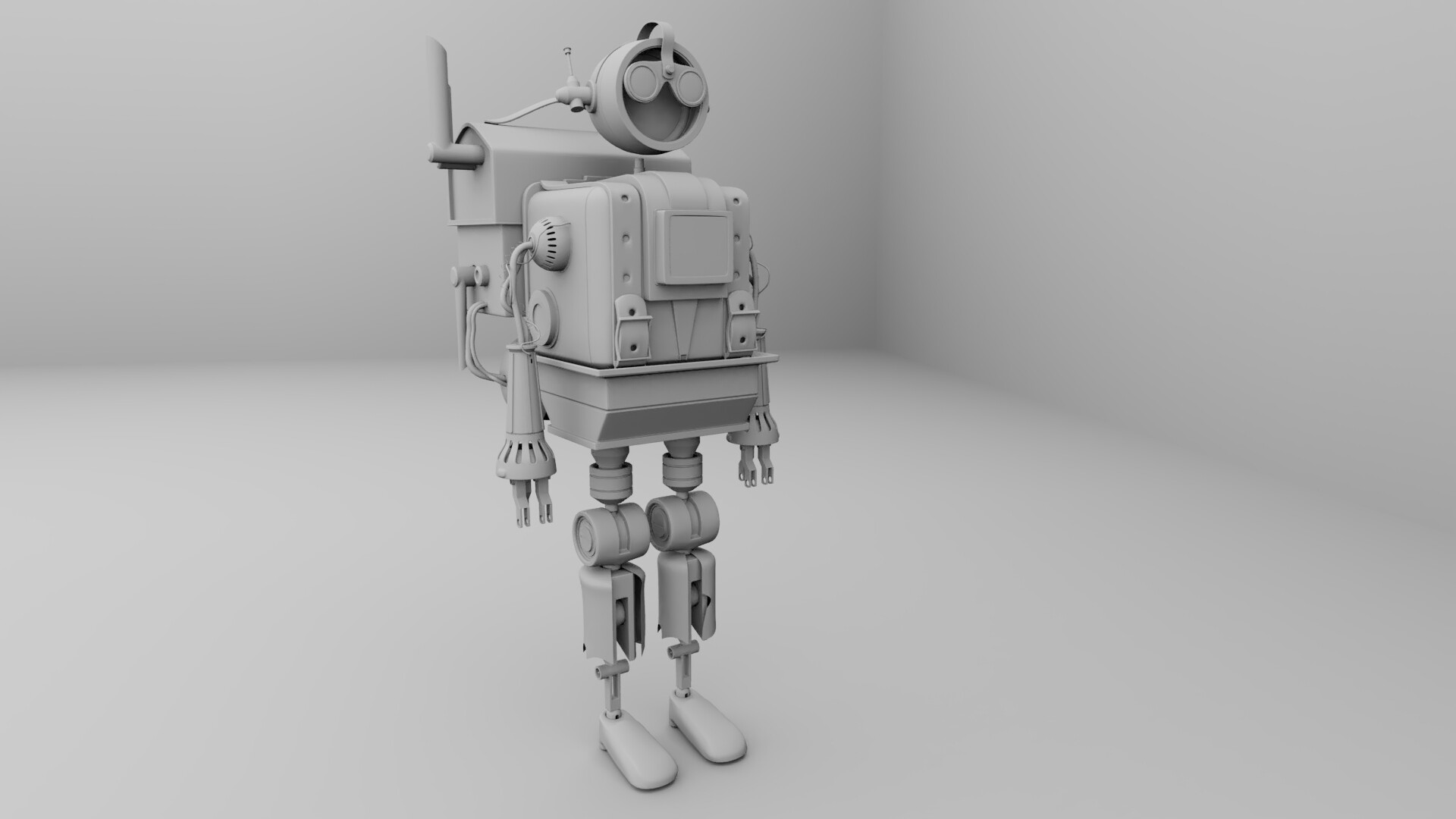 ArtStation - Clock Robot