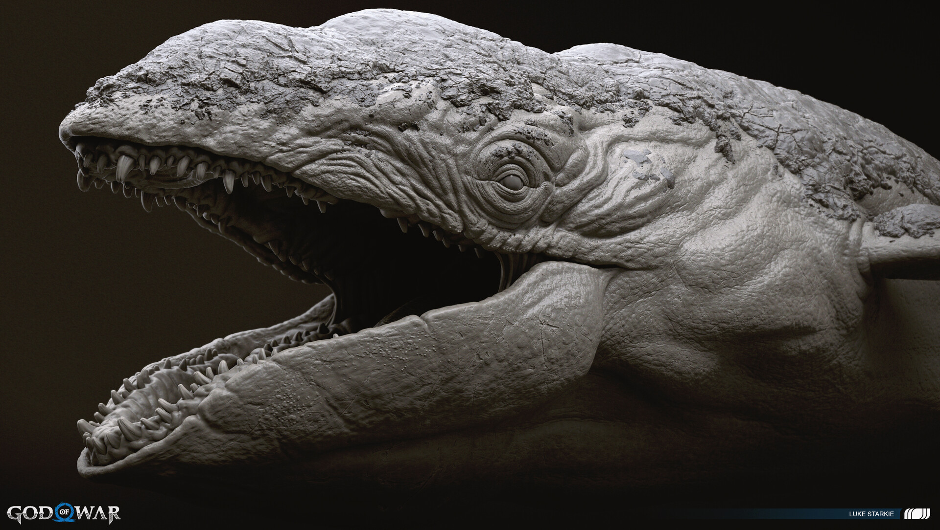 Luke Starkie - Lyngbakr & Hafgufa - God of War Ragnarök