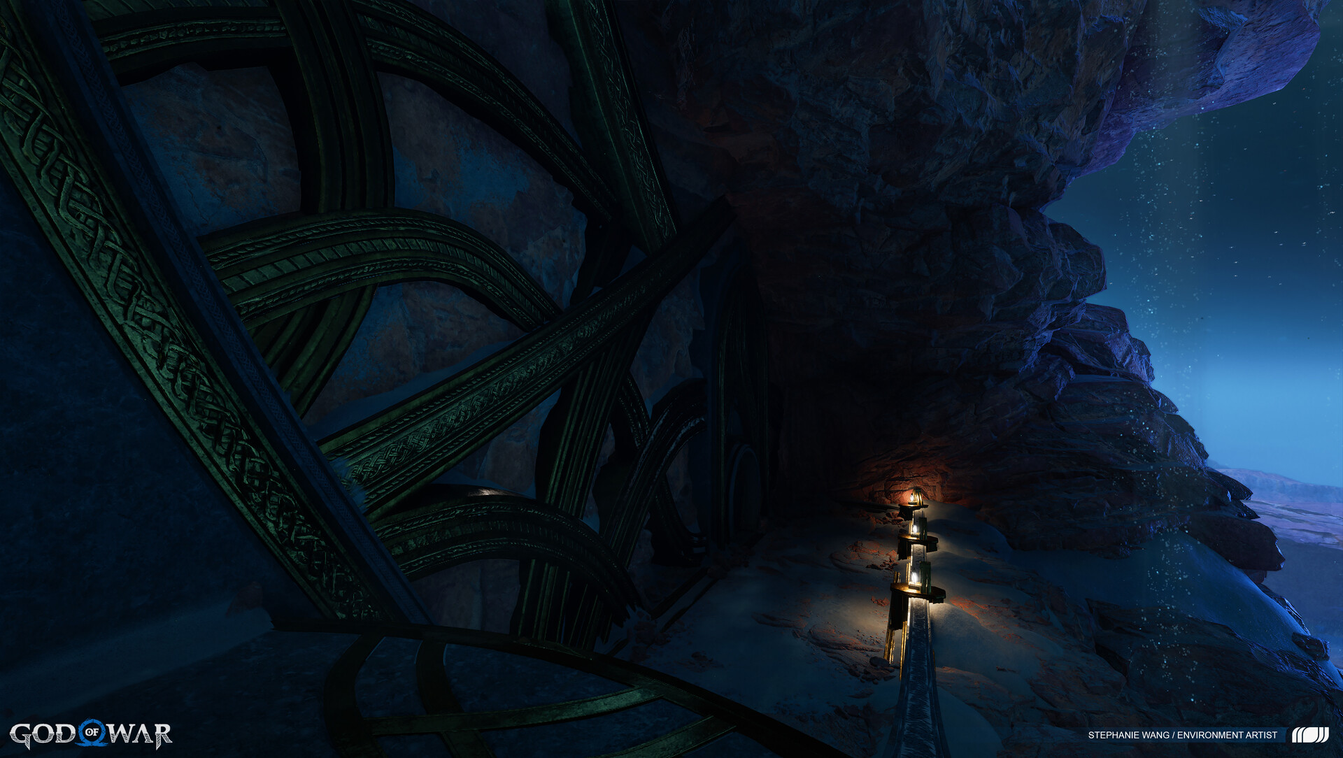 Stephanie Wang - God of War Ragnarök - Alfheim Light Well