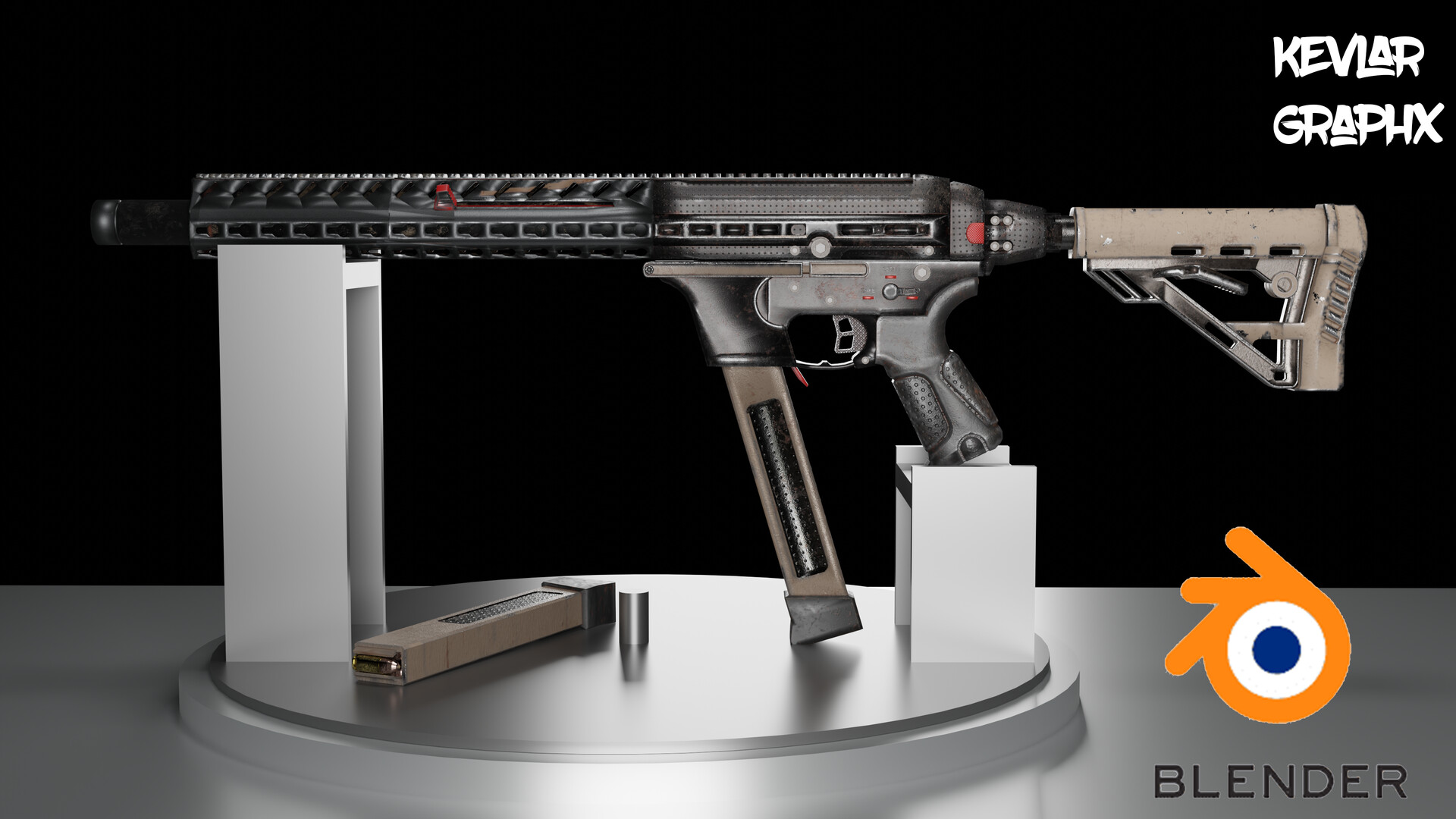 ArtStation - SMG 15 (Alternate Variant)