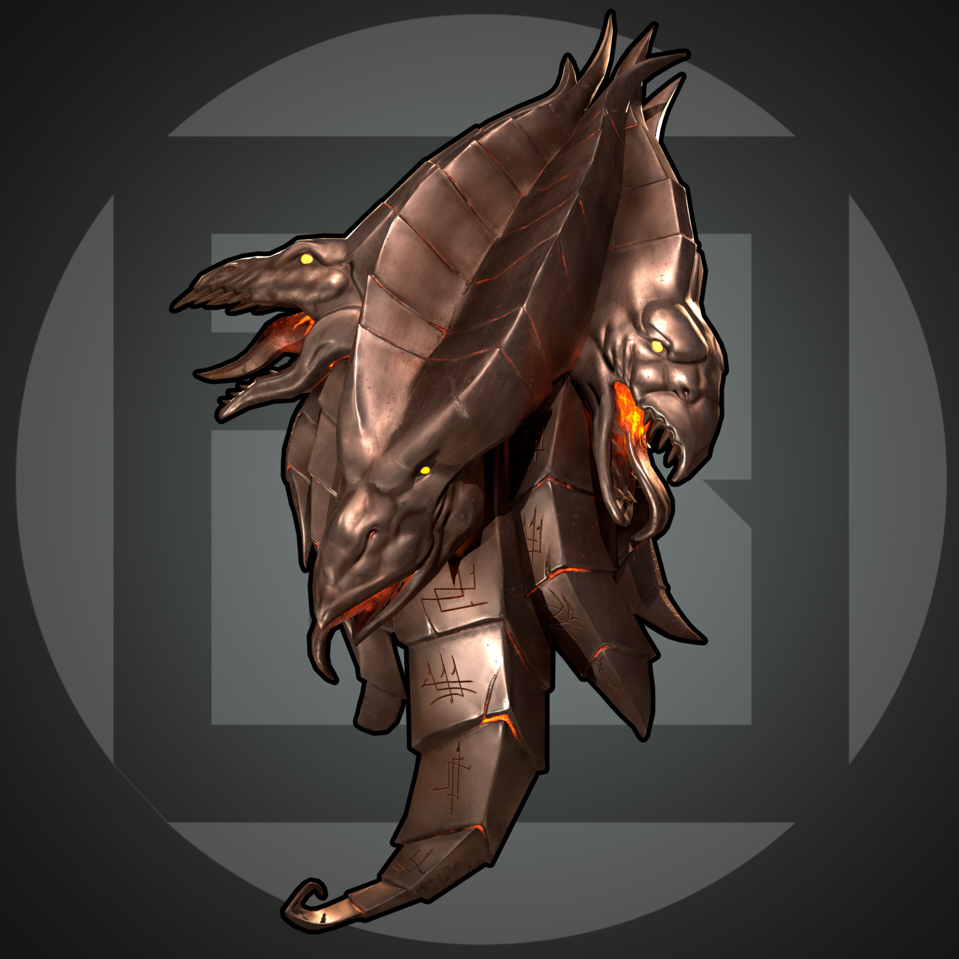 ArtStation - Dragon Shield