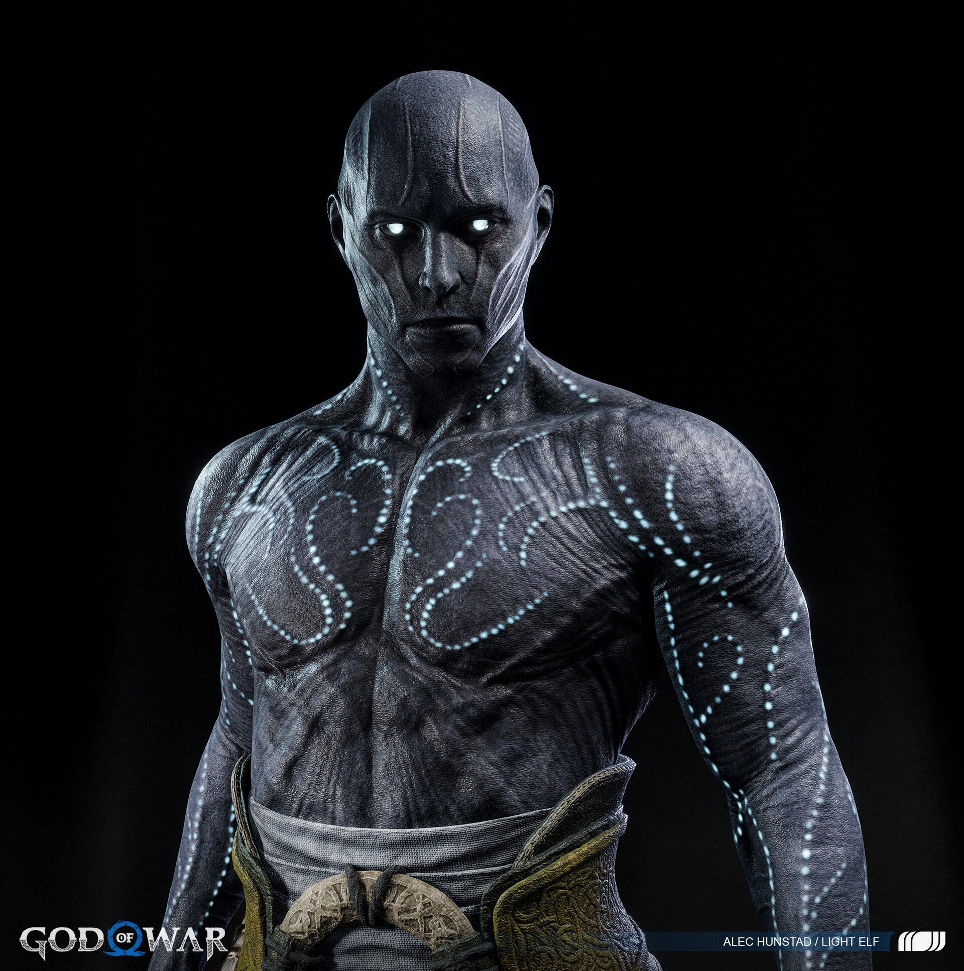 Alec Hunstad - God of War Ragnarok - Light Elf