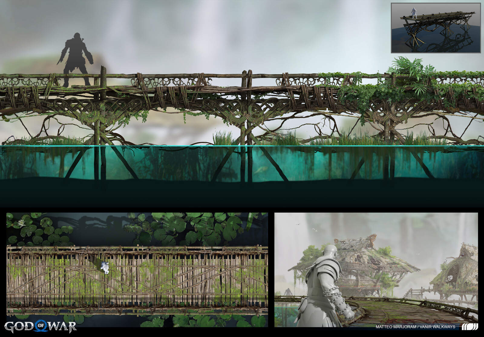 Matteo Marjoram - God of War Ragnarok - Vanir Village