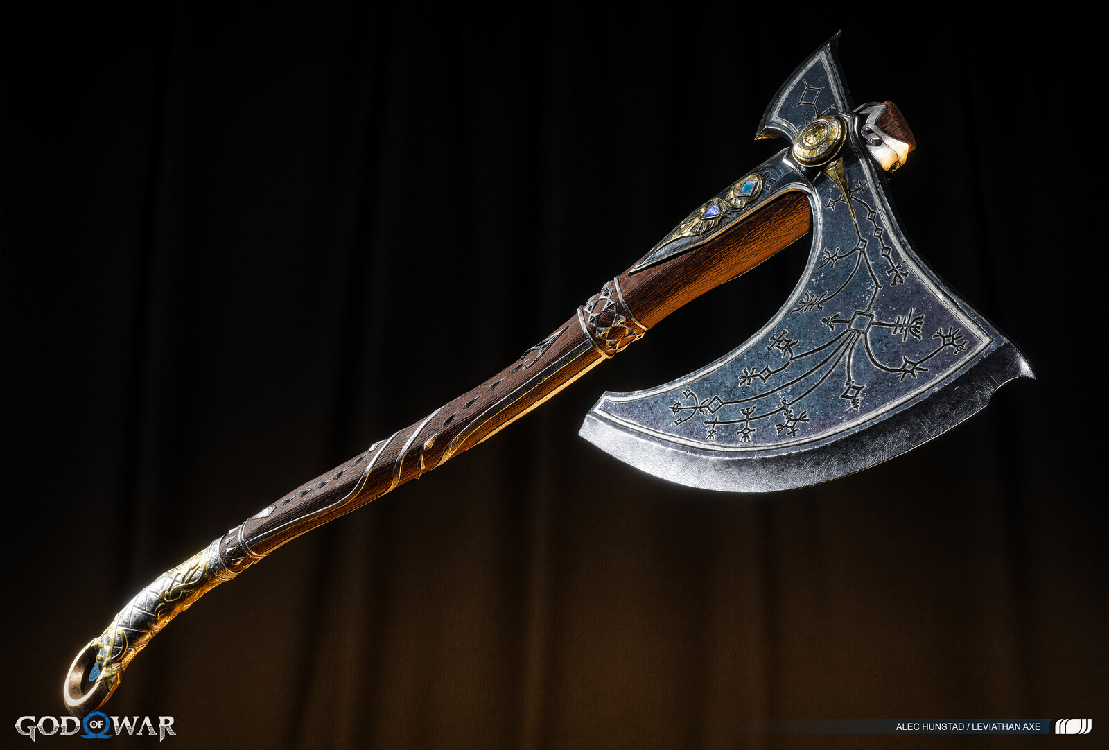 Alec Hunstad - God of War Ragnarok - Leviathan Axe Upgrades