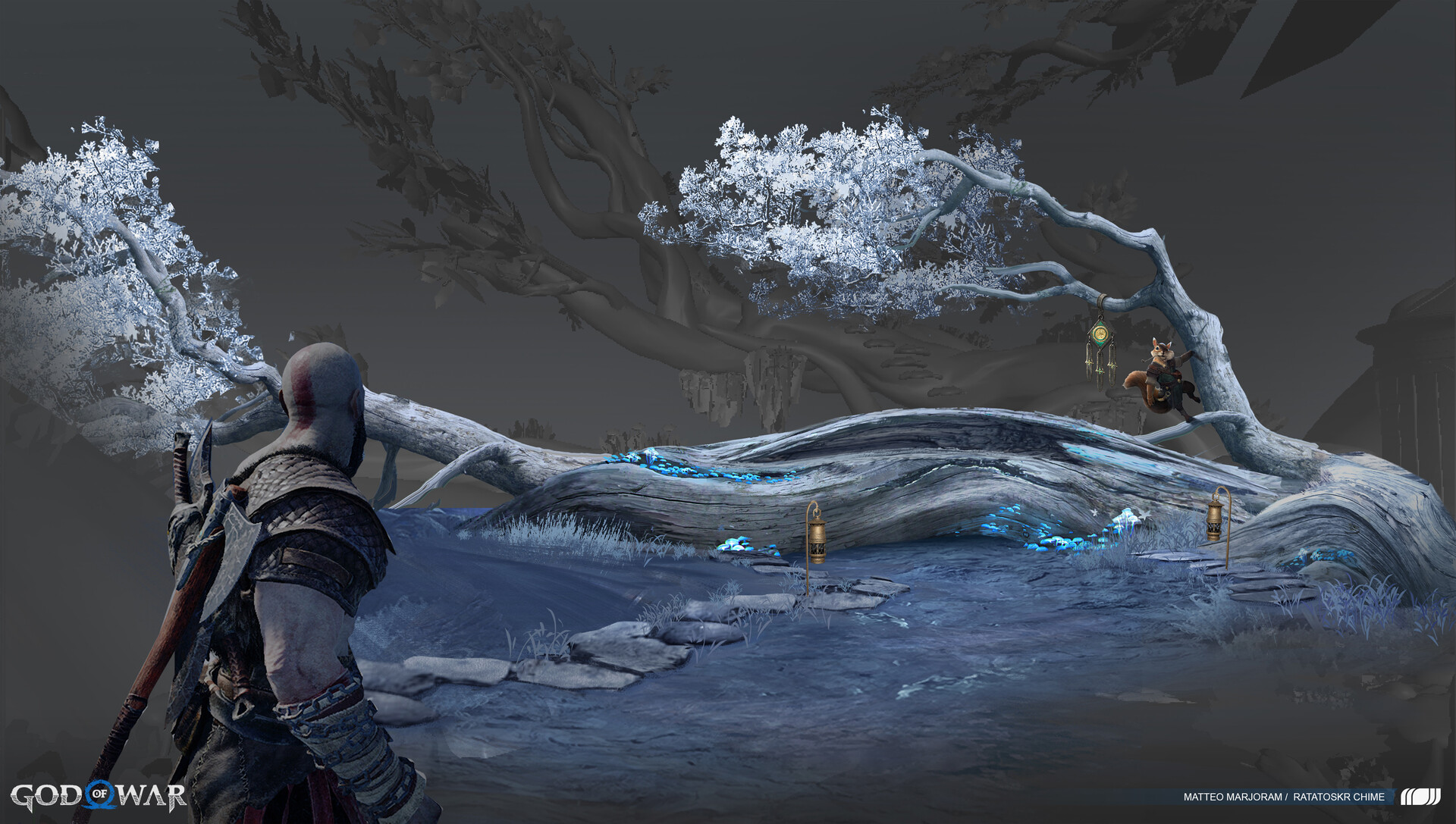 Matteo Marjoram - God of War Ragnarok - Realm Between Realms