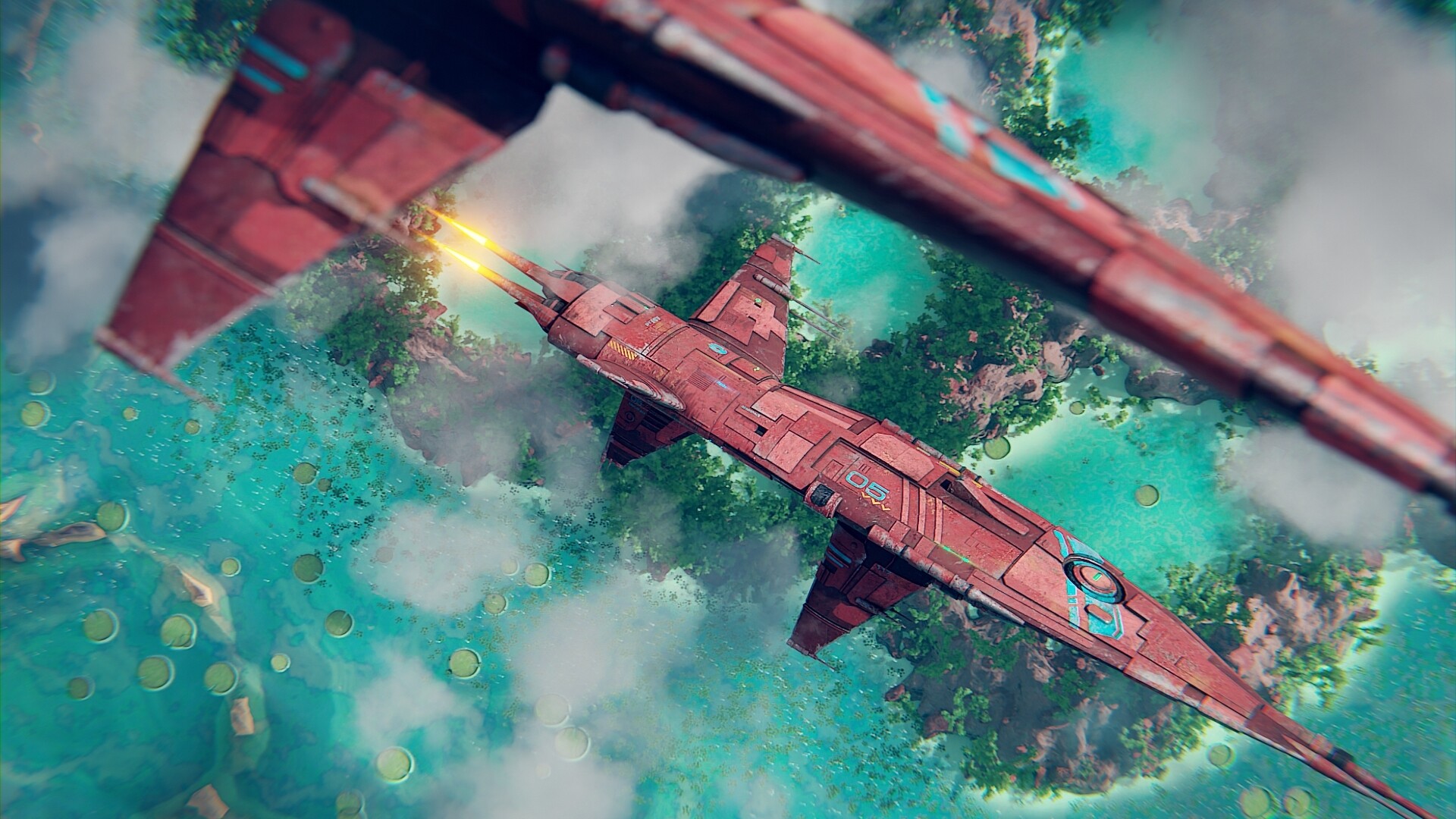 ArtStation - Patrol spaceships