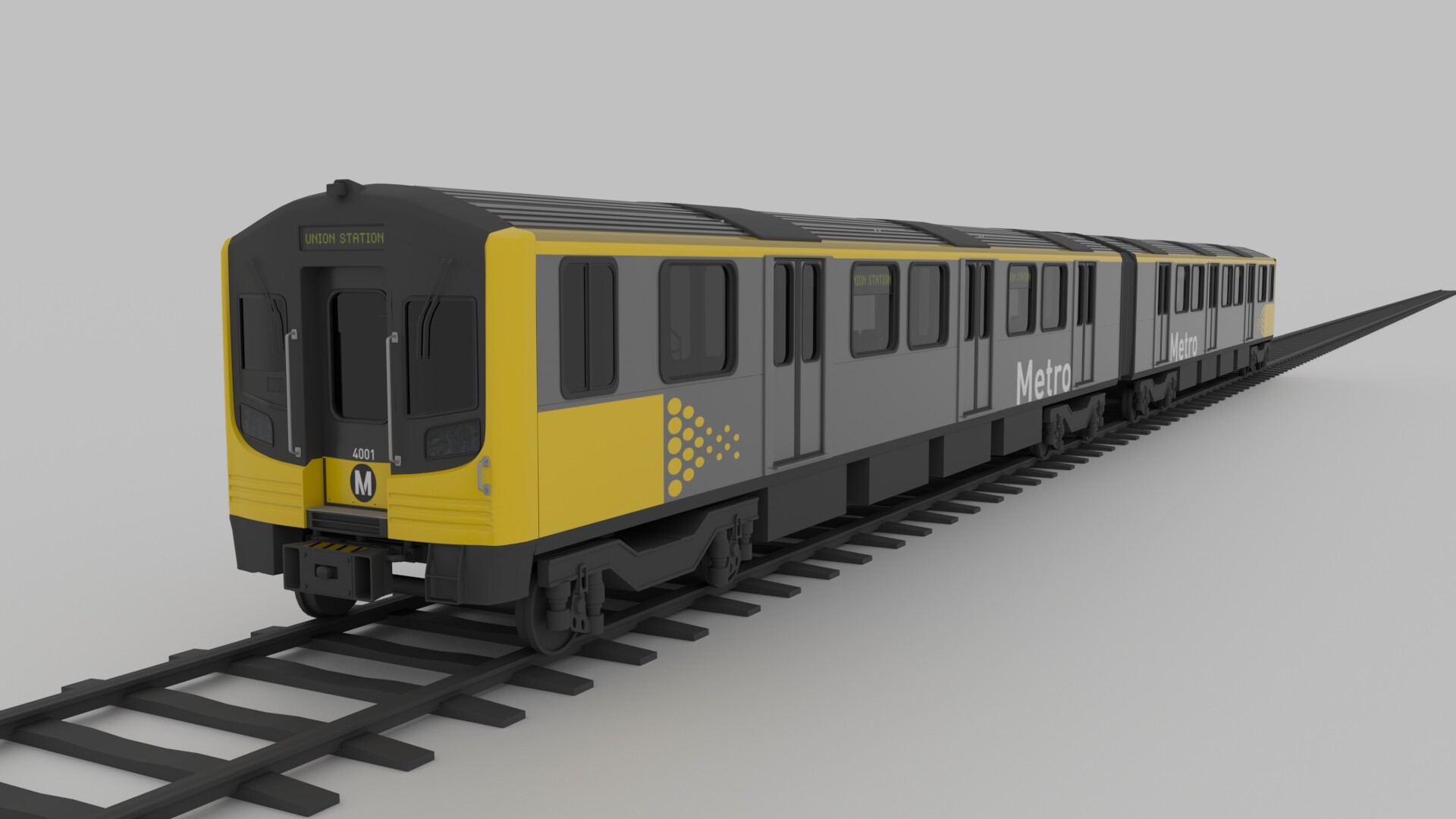 ArtStation - Future Metro Train