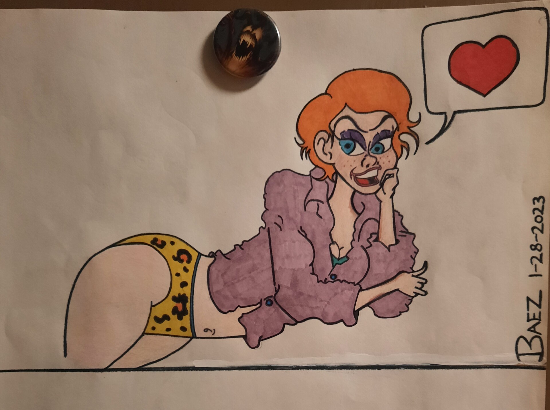 ArtStation - Bryce in Leopard Bikini