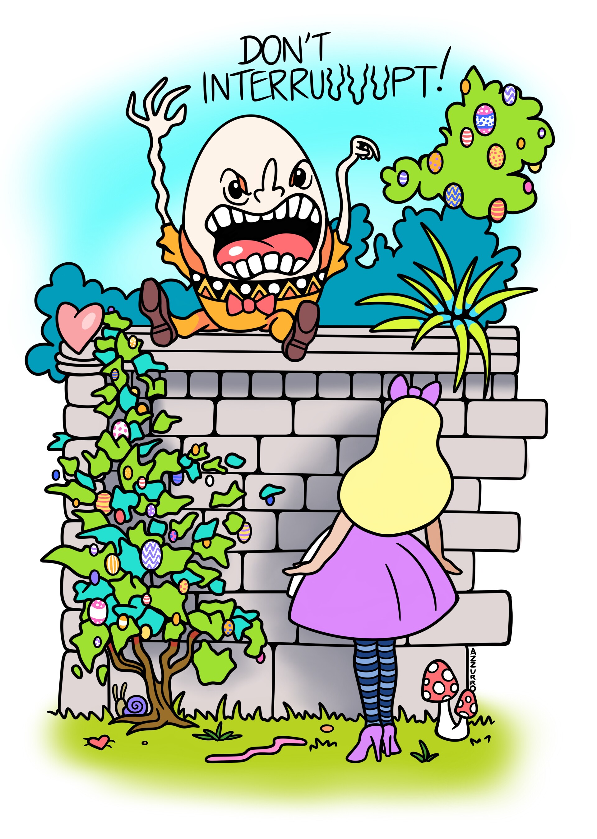 ArtStation - Don't Interrupt Humpty Dumpty!