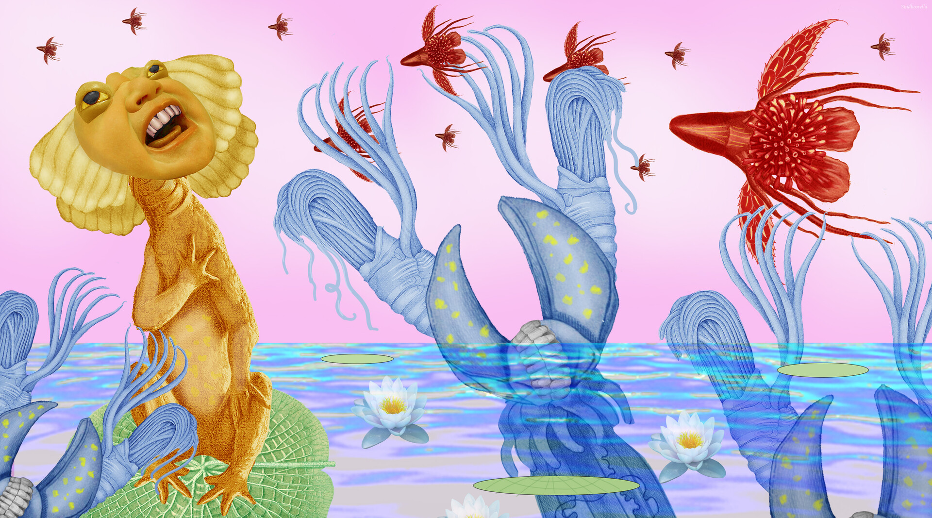 ArtStation - water foul