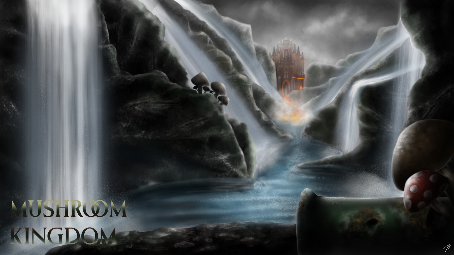 ArtStation - Mushroom Kingdom: Environment Redesign Super Mario World