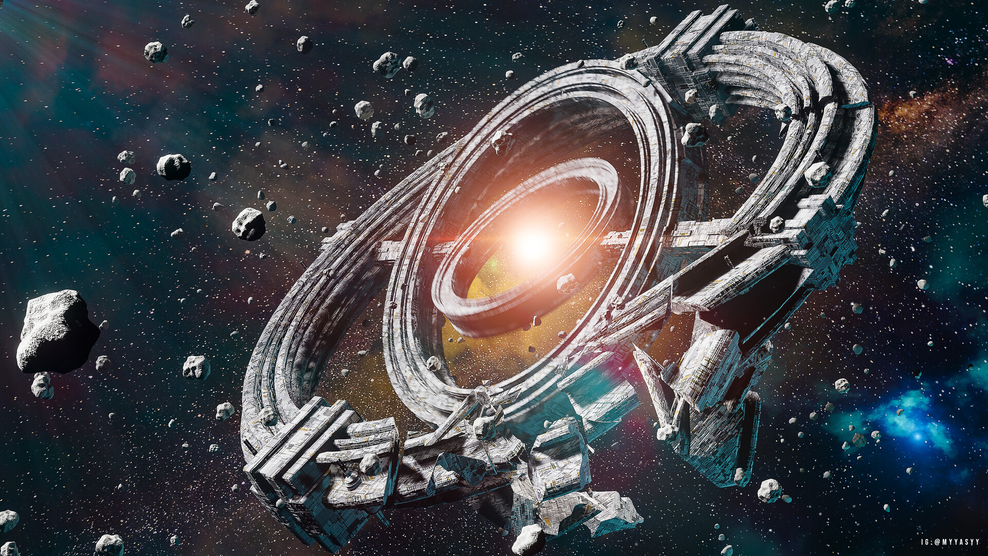 ArtStation - Fracture - Inspired by Paul Chadeisson