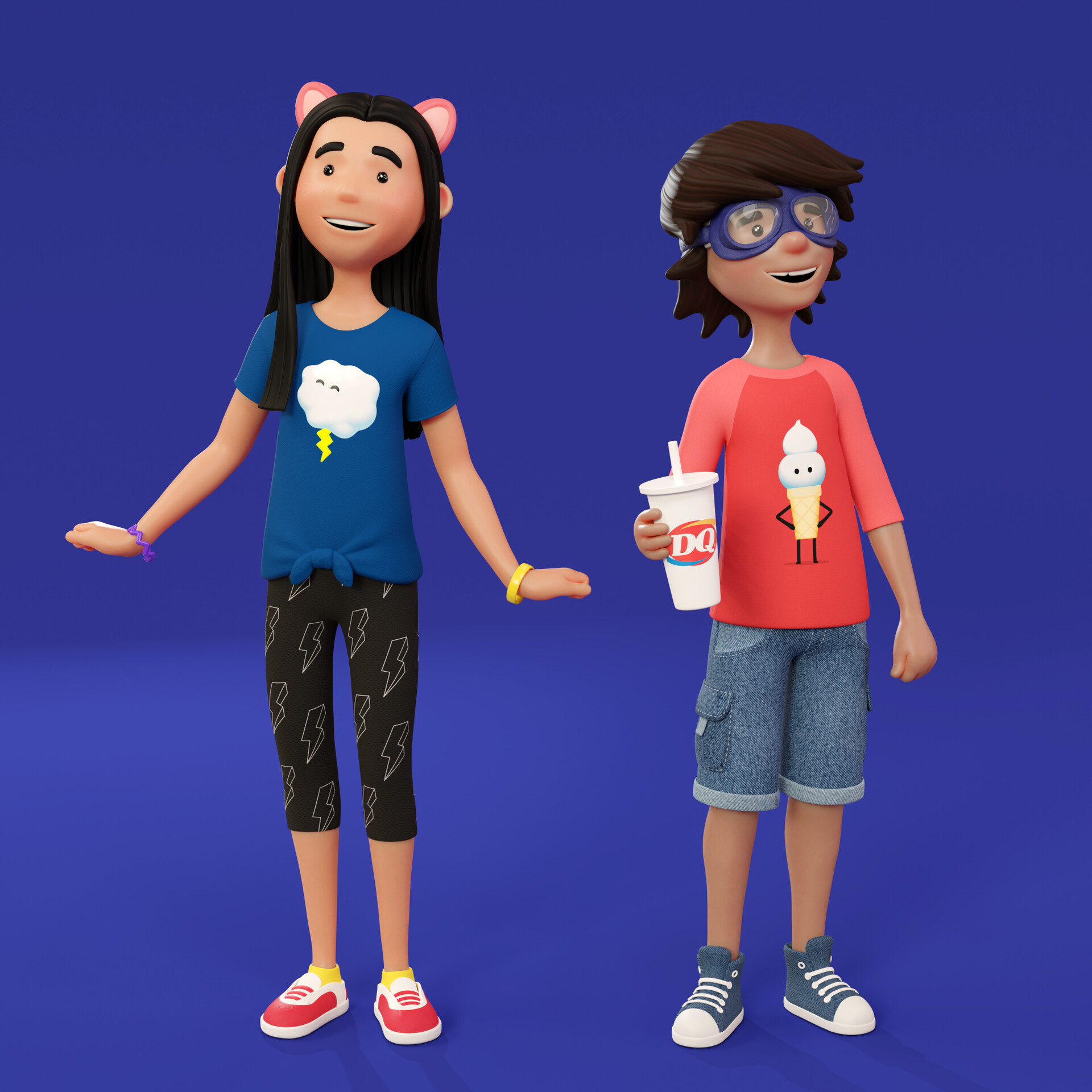 ArtStation - Dairy Queen Characters
