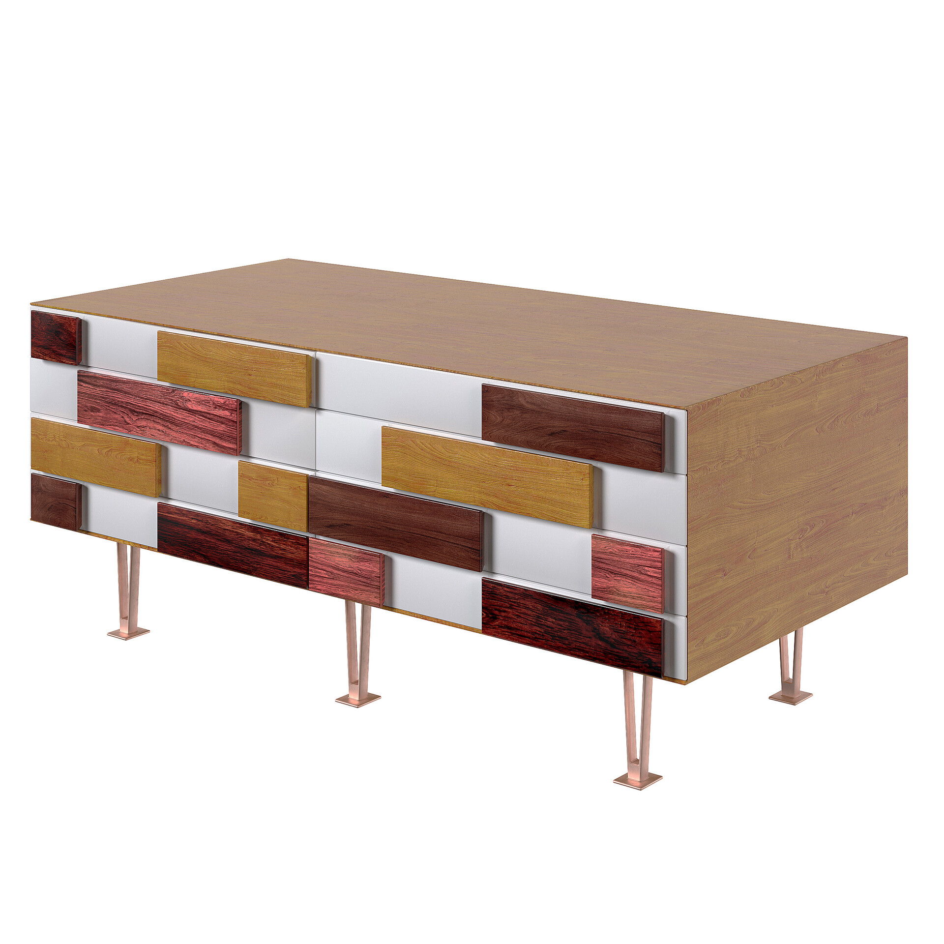 ArtStation - Design chest of drawers Molteni&C