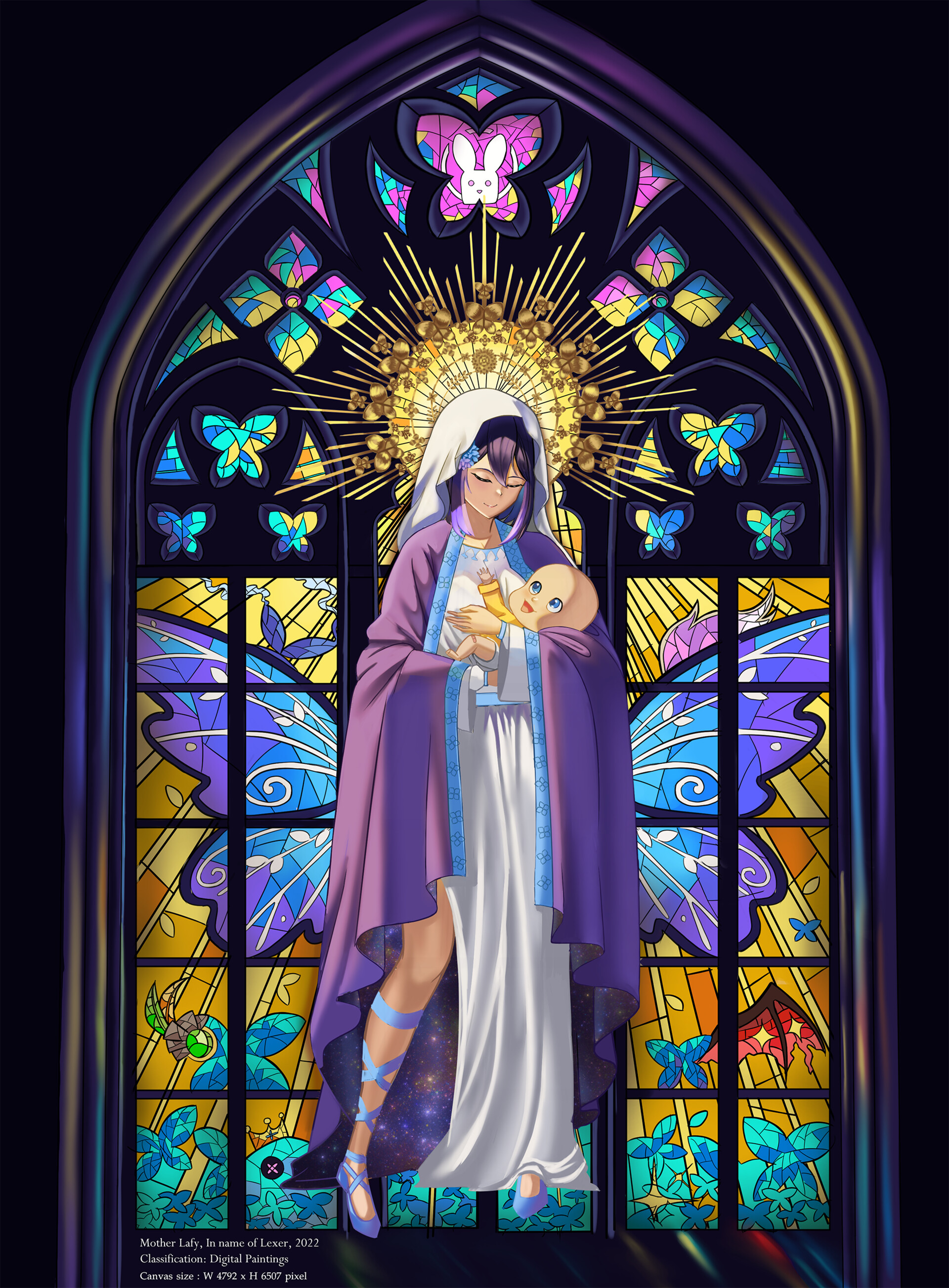 ArtStation - Mother Hanabi Lafy - Fanart