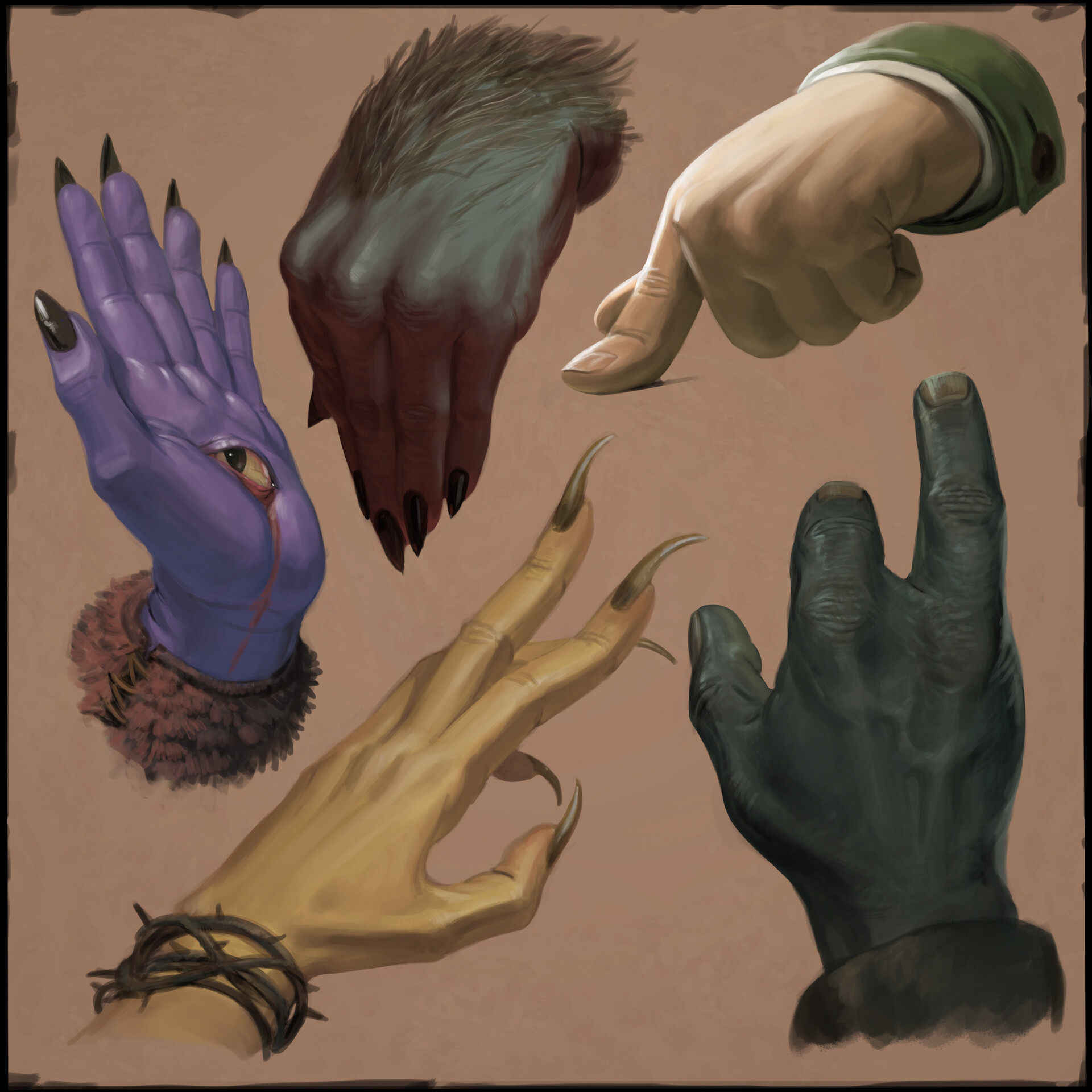 Brian Wells - 100 Hands