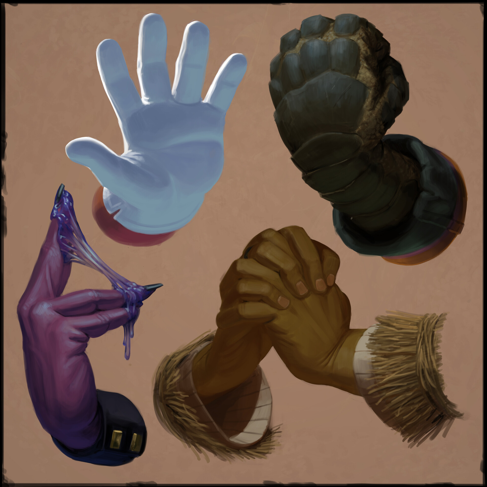 Brian Wells - 100 Hands