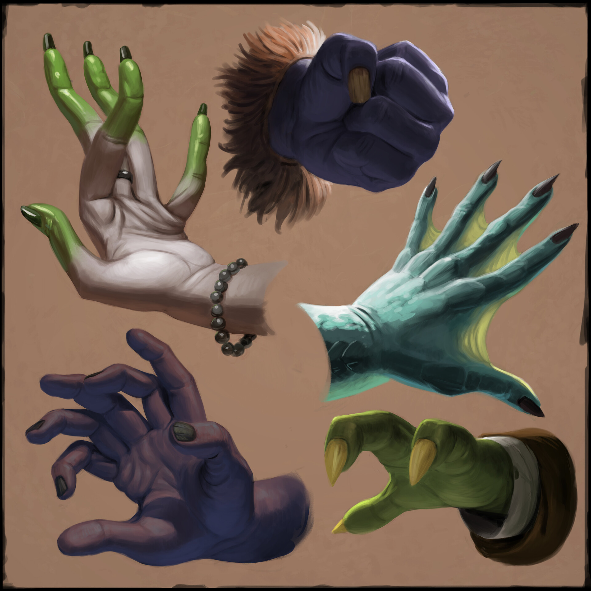 Brian Wells - 100 Hands