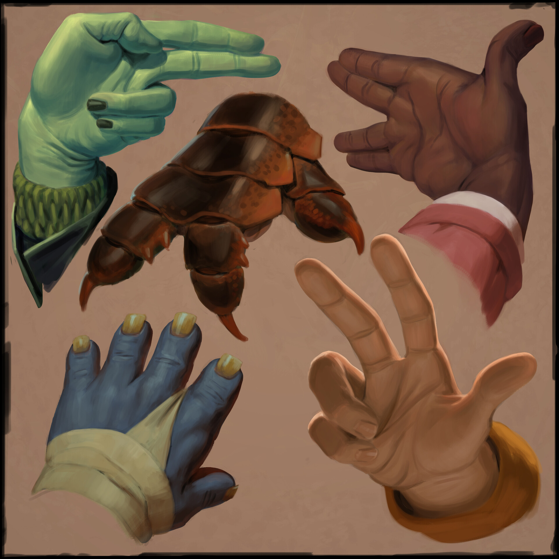 Brian Wells - 100 Hands