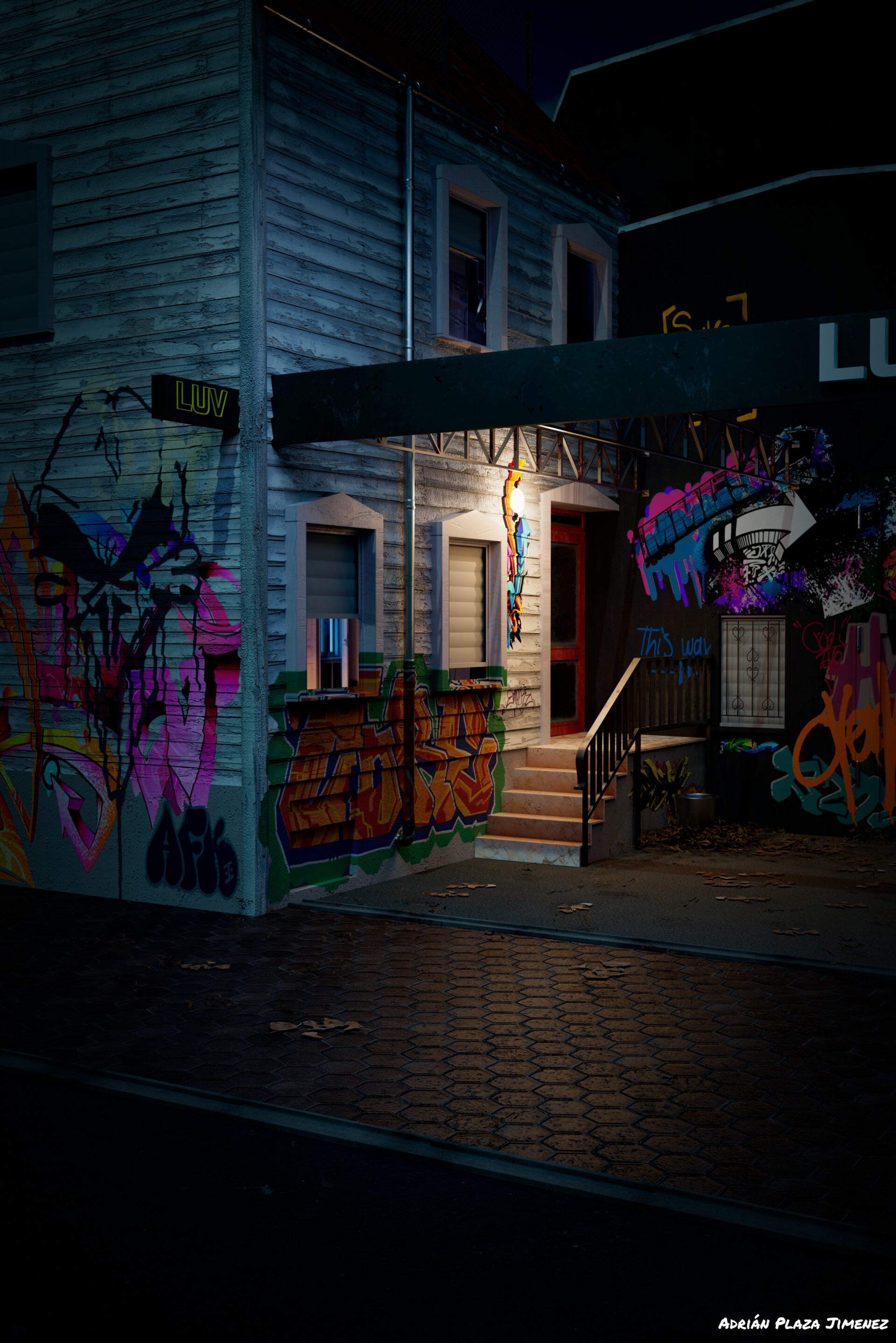 ArtStation - Adrian Plaza | Graffitis