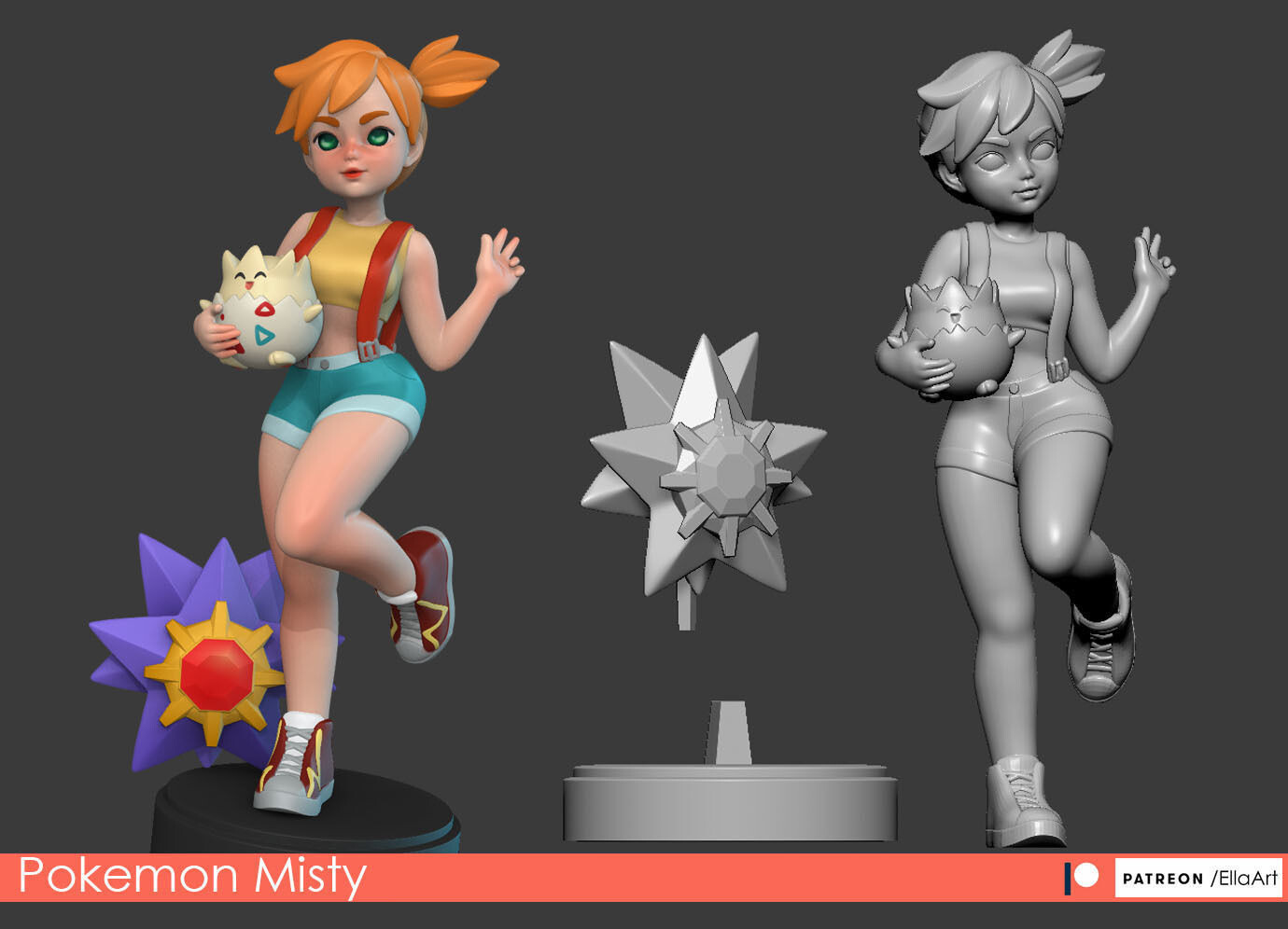 NomNom Figures - Misty - Pokemon