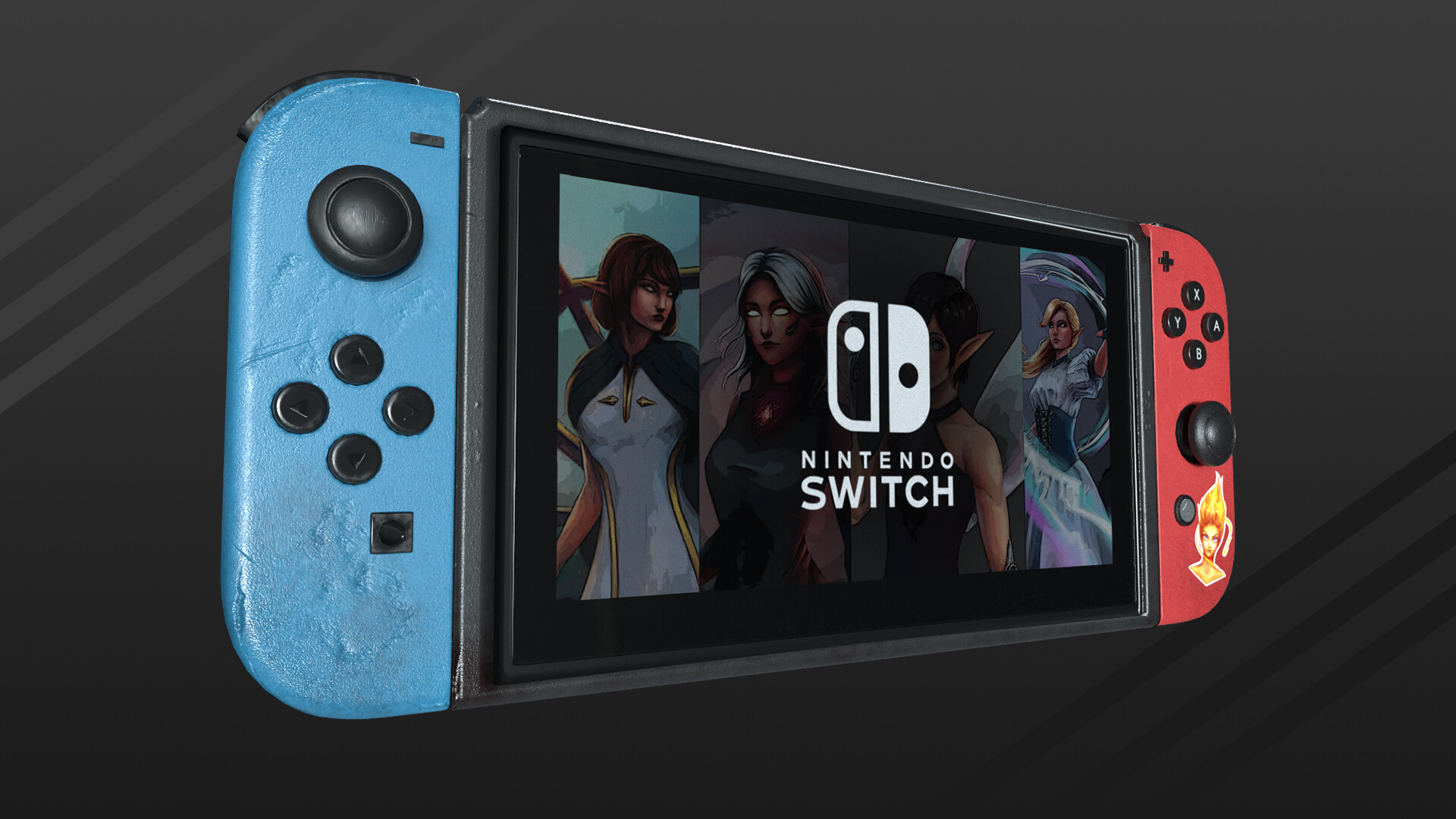 ArtStation - Rusty Nintendo Switch