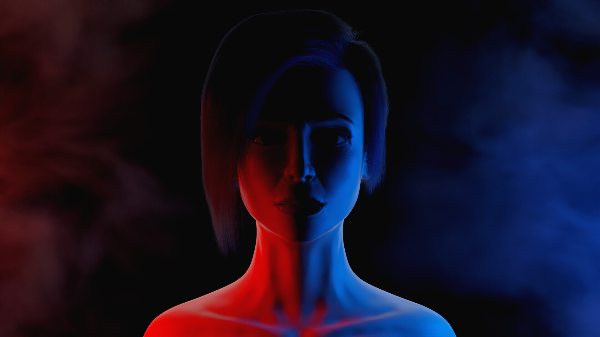 ArtStation - Just a female head study (tease)