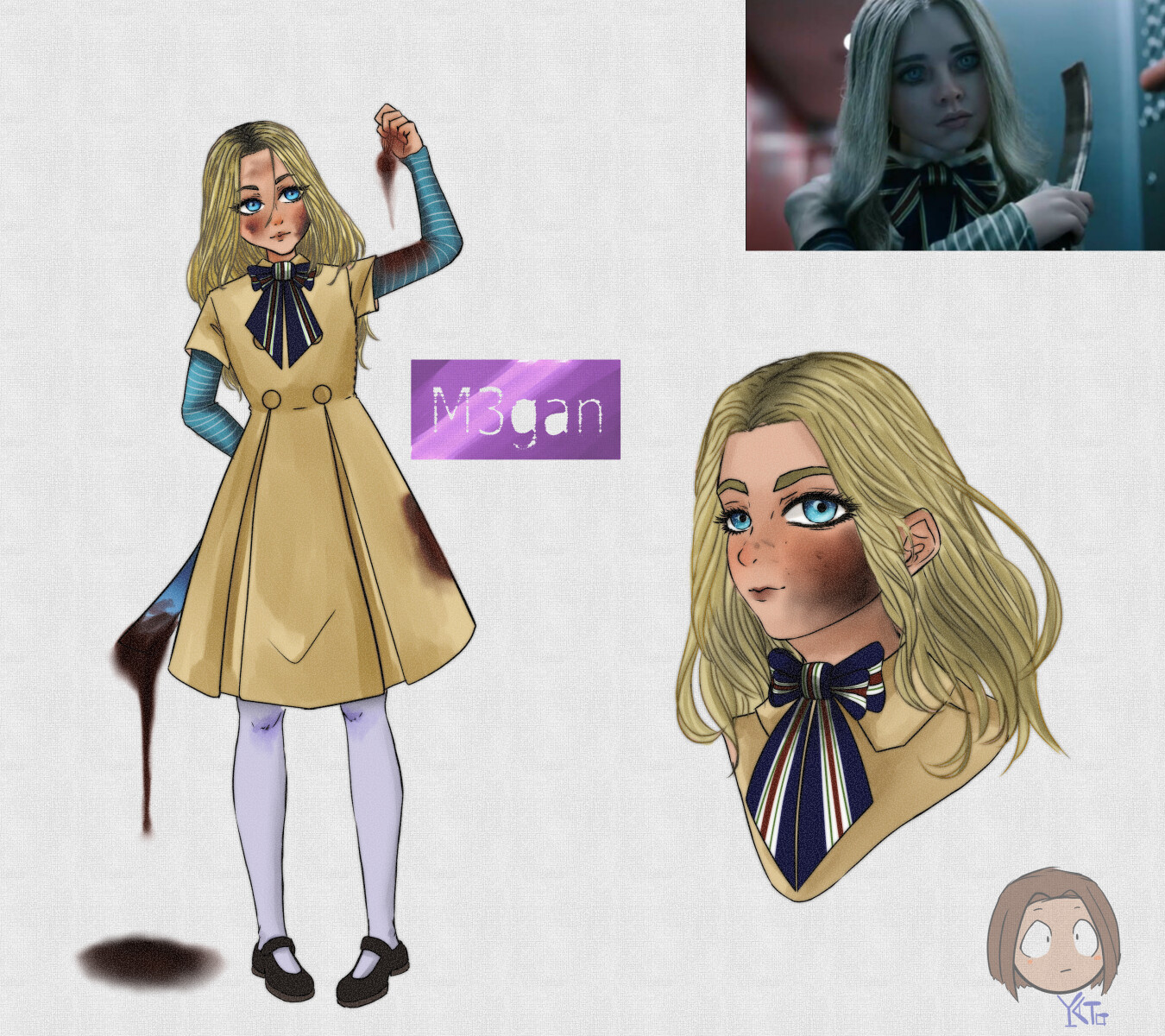 ArtStation - fan art "megan"