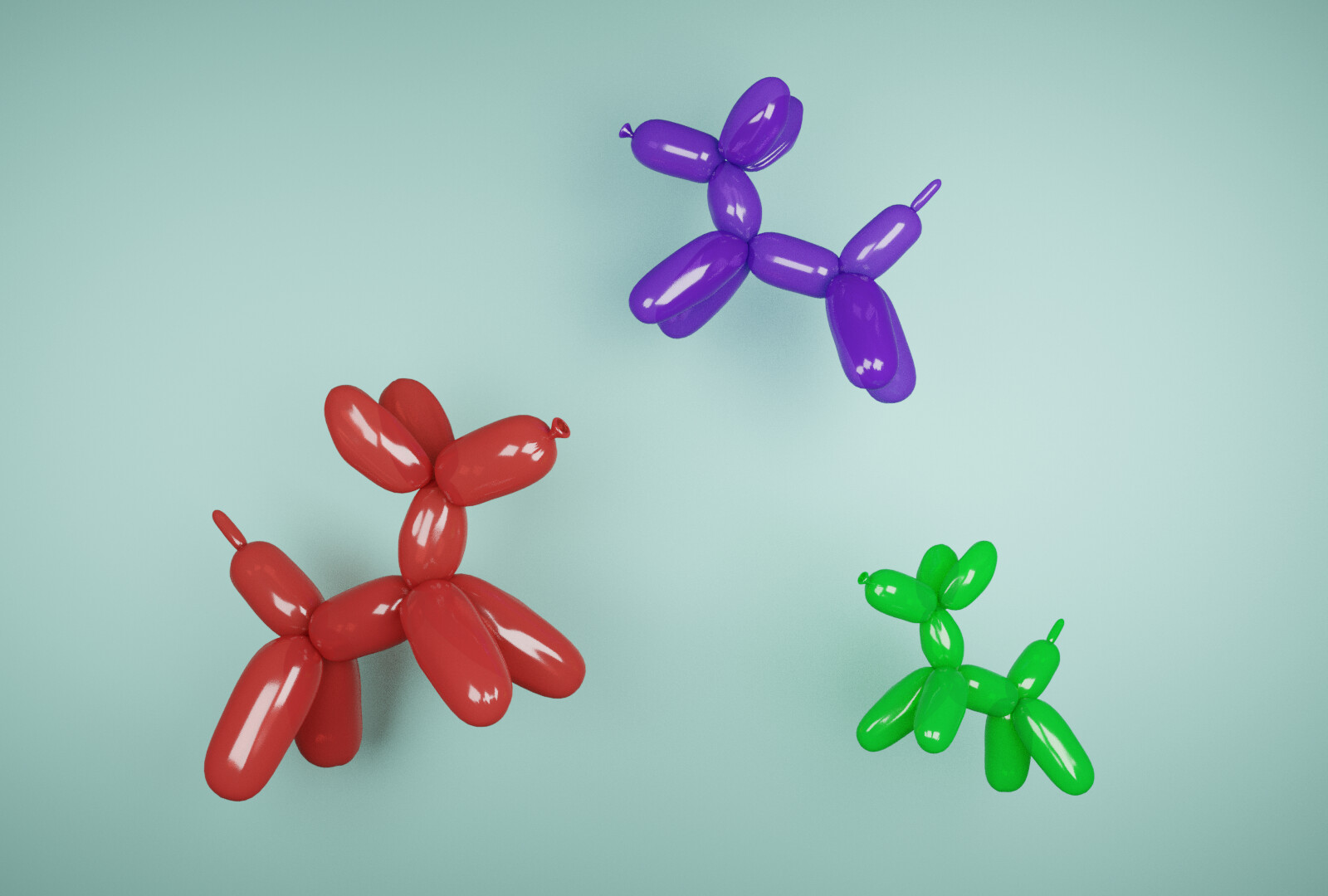 ArtStation - baloon dogs