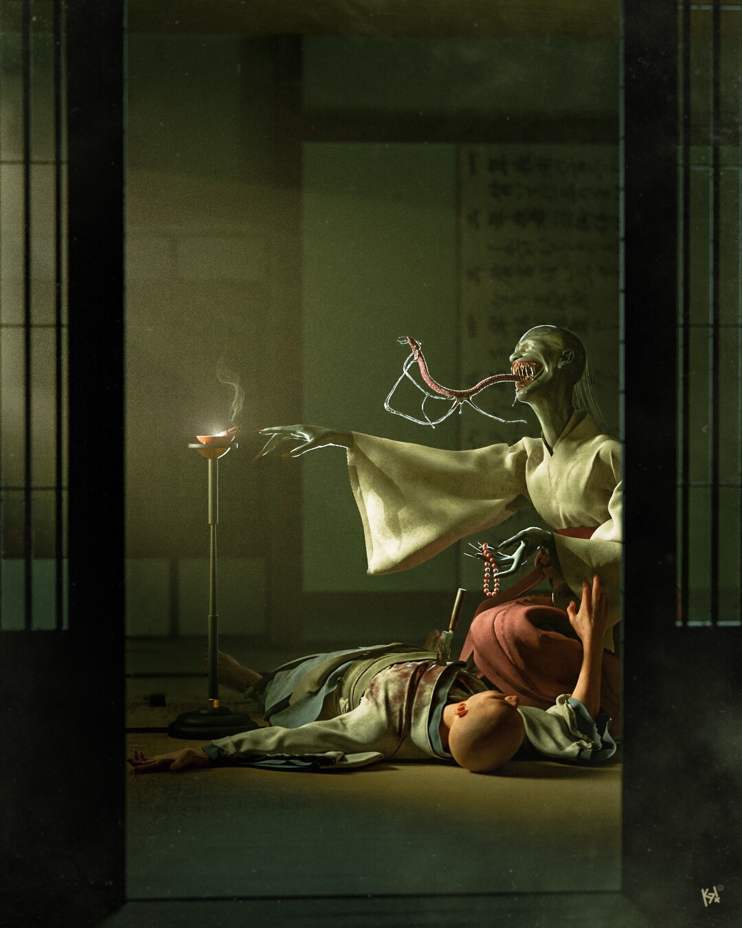 ArtStation - KIYOHIME 👹📿