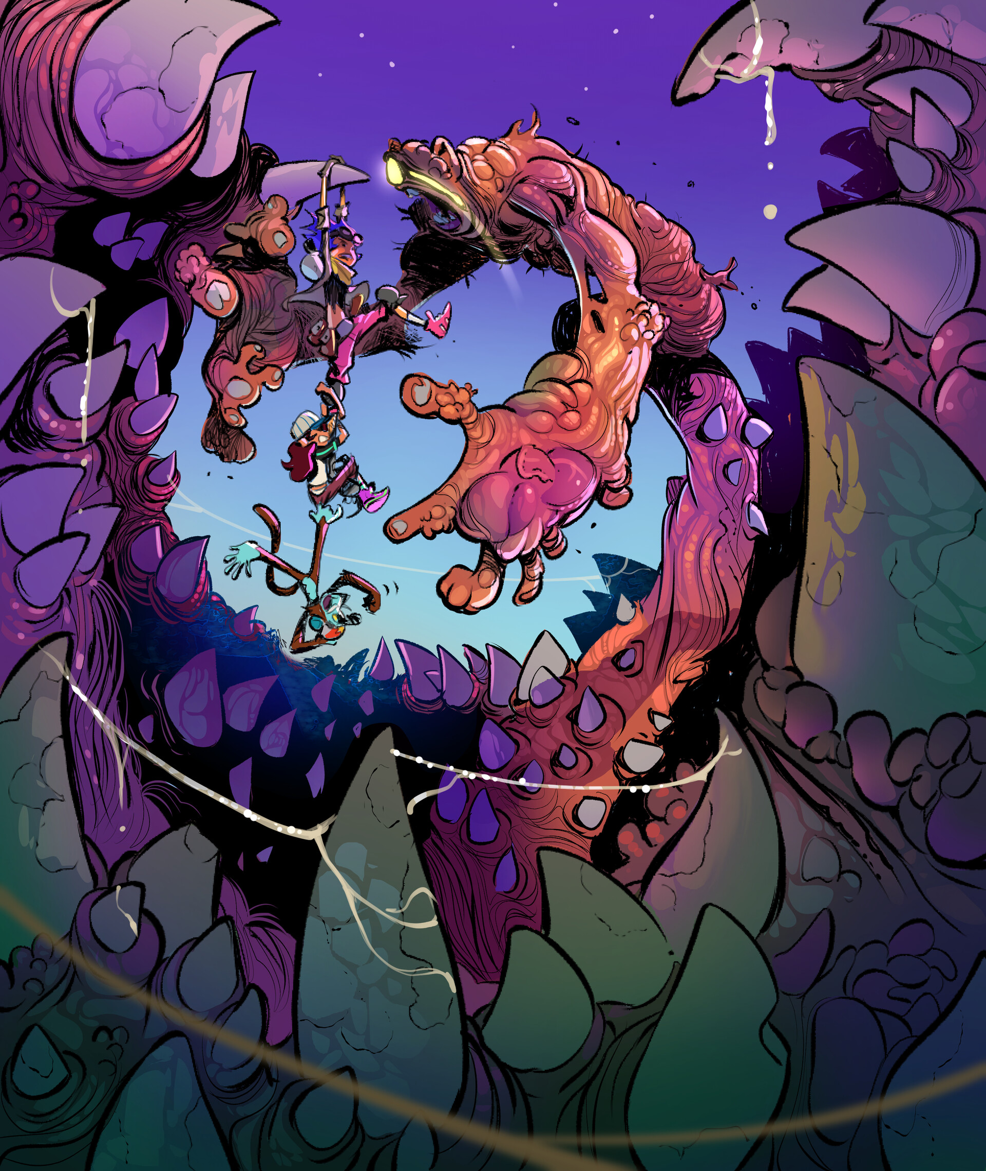 ArtStation - Dark Desert! (personal comic project)