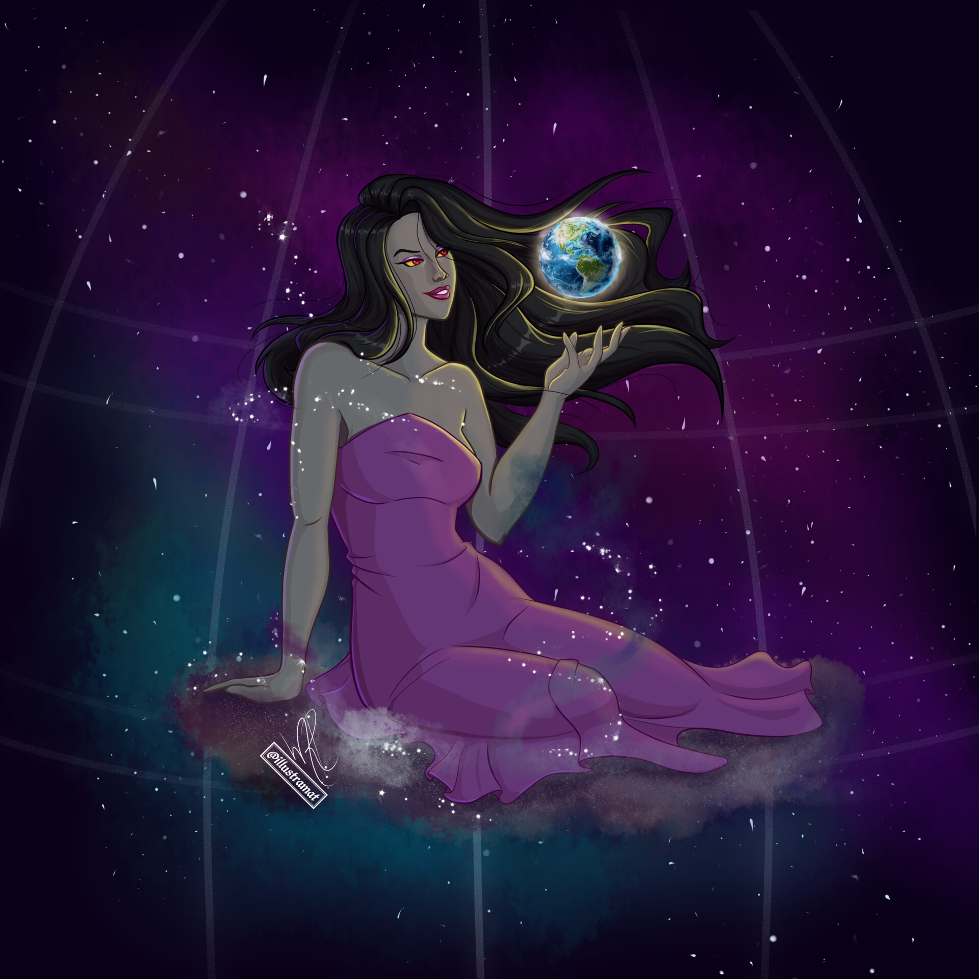 ArtStation - Eris, Goddes of Chaos