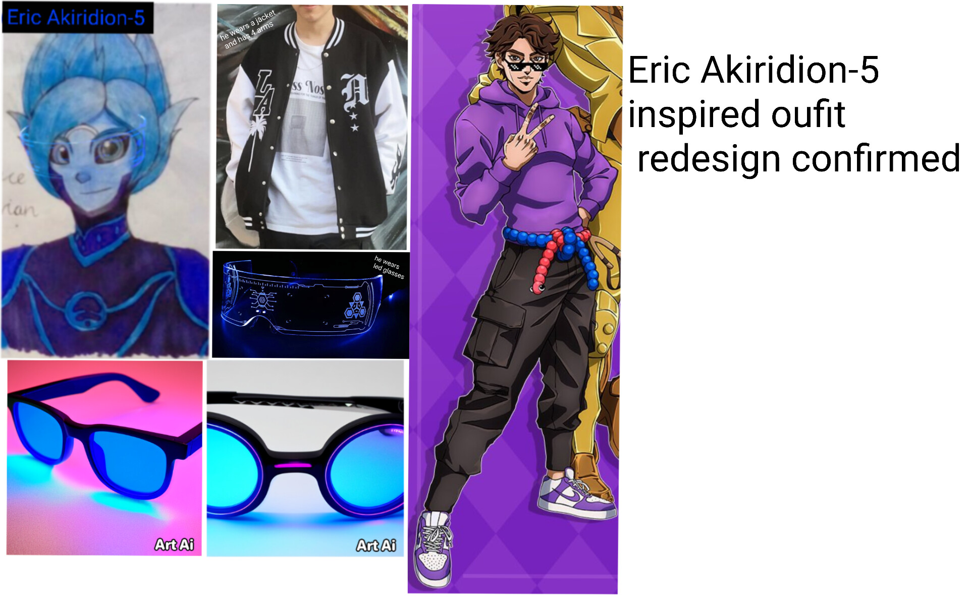 ArtStation - Eric Akiridion-5 and Mr gold redesign confirmed