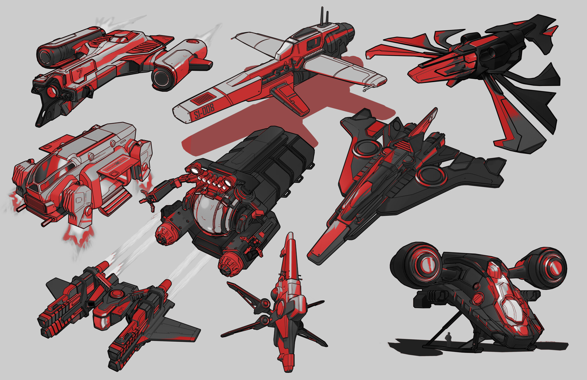 ArtStation - Spaceships!