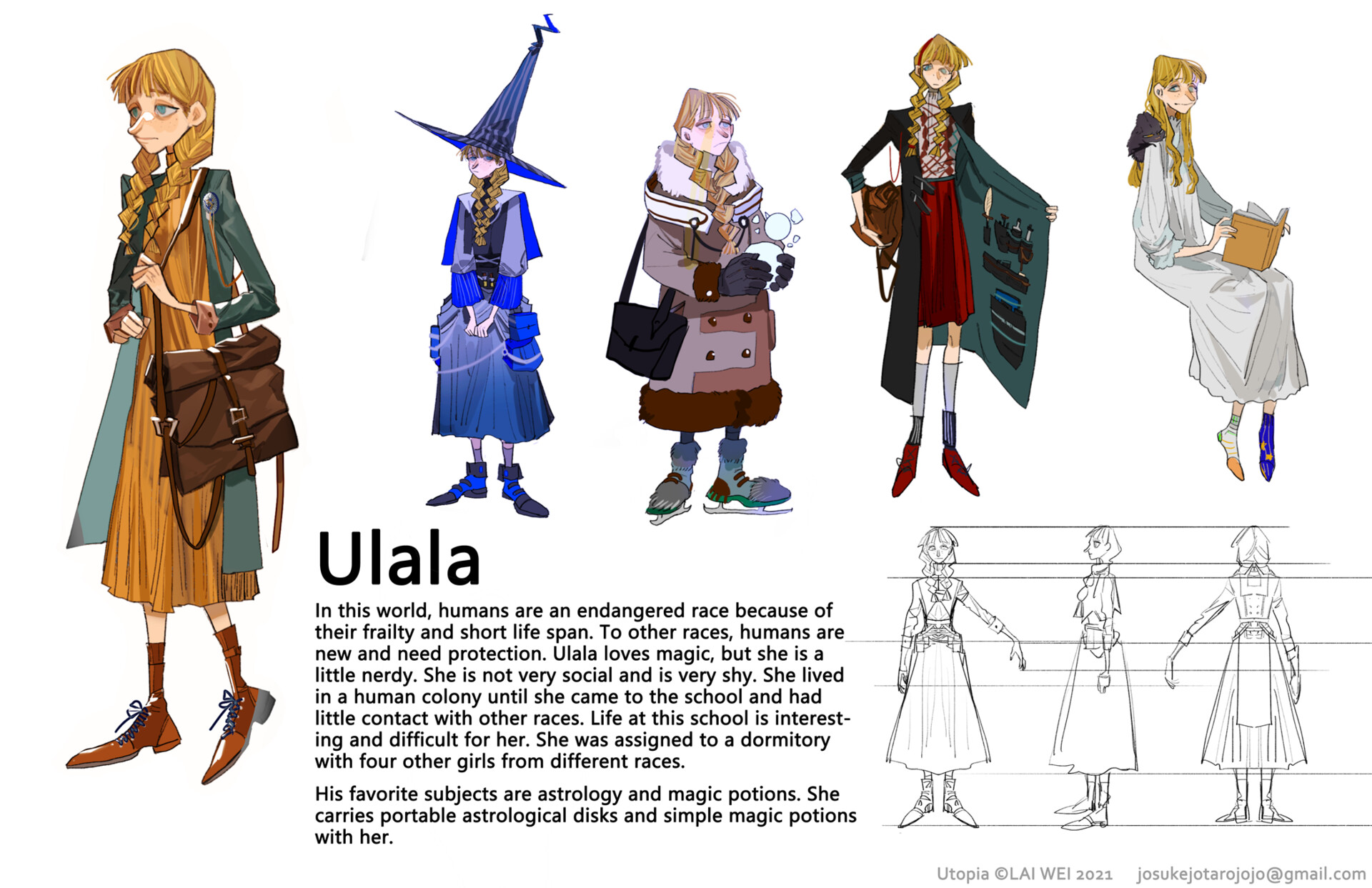 ArtStation - Utopia-Character design/prop design/environment design