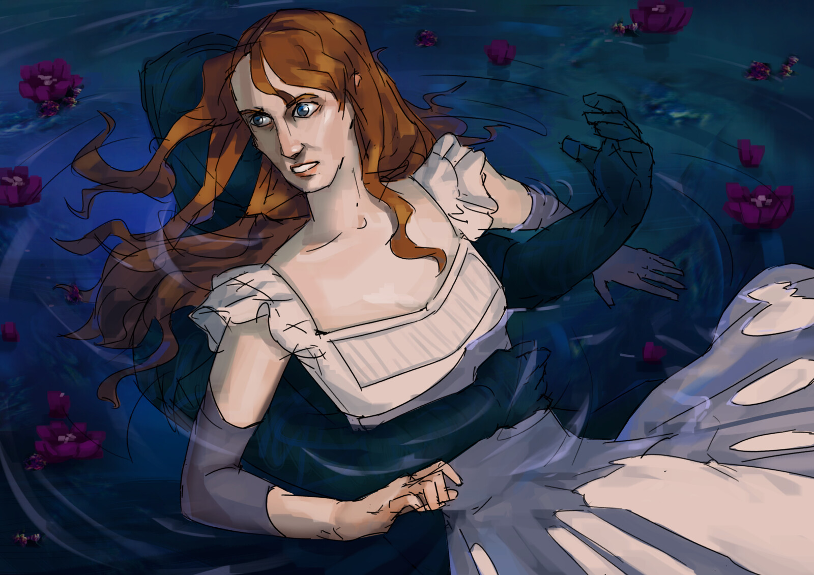 Jade HL - Song-Inspired Artwork (Blinding by Florence & The Machine) Jade HL - Song-Inspired Artwork (Blinding by Florence & The Machine)